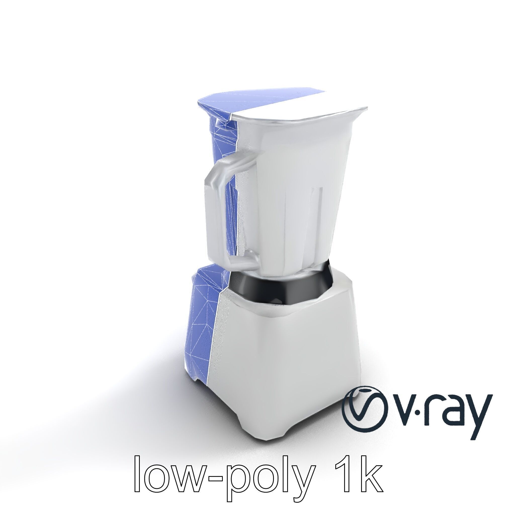 3D model Modern Blender Ergonomic Design model pack VR / AR / low-poly ...