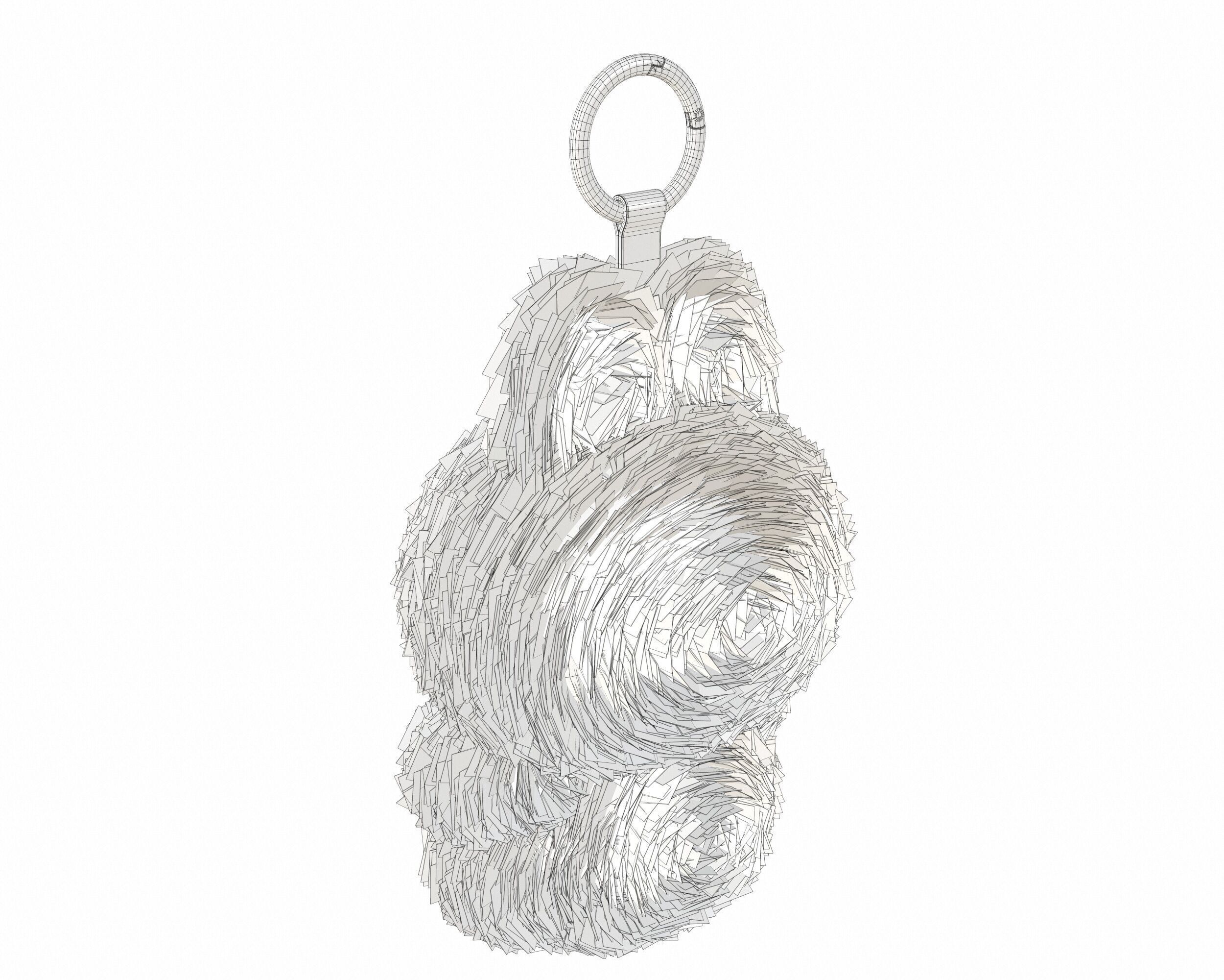 3D model Pop Mart Labubu Monster Keychain VR / AR / low-poly | CGTrader