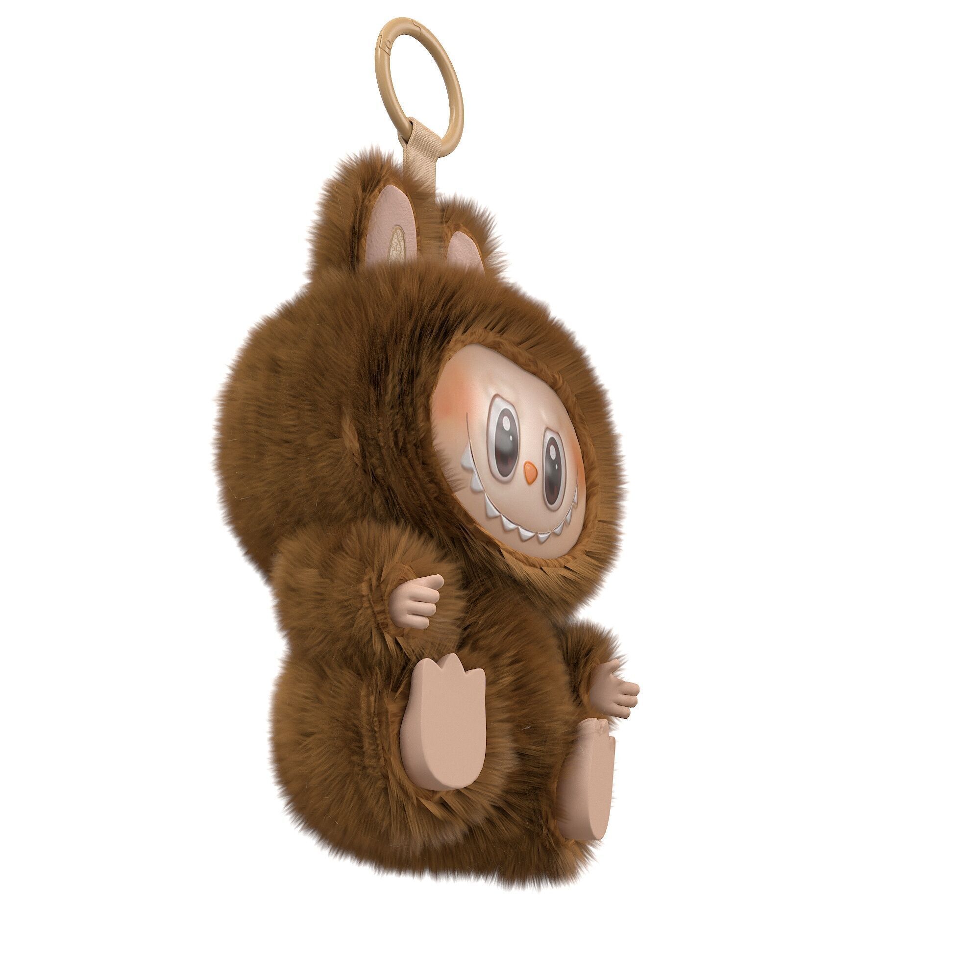 3D model Pop Mart Labubu Monster Keychain VR / AR / low-poly | CGTrader