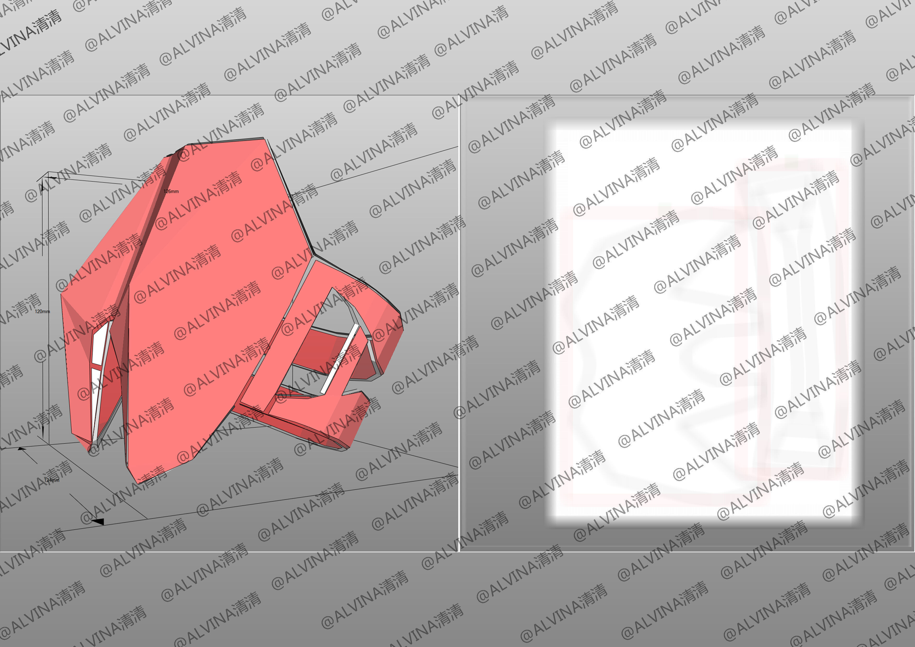 3D model Batman Arkham Knight Armor - DIY Cosplay Pepakura Foam ...