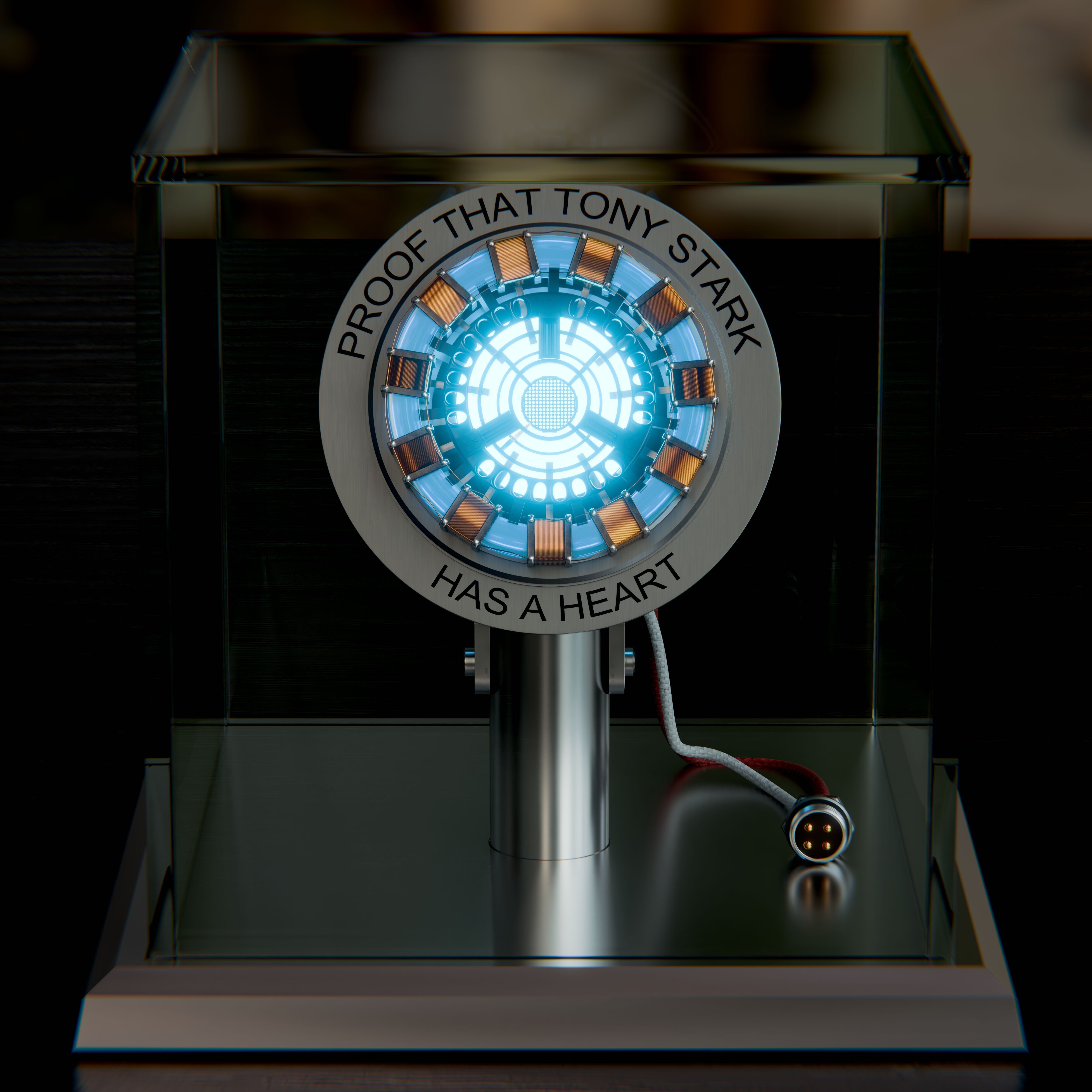 Blender Iron Man Arc Reactor 3D model | CGTrader