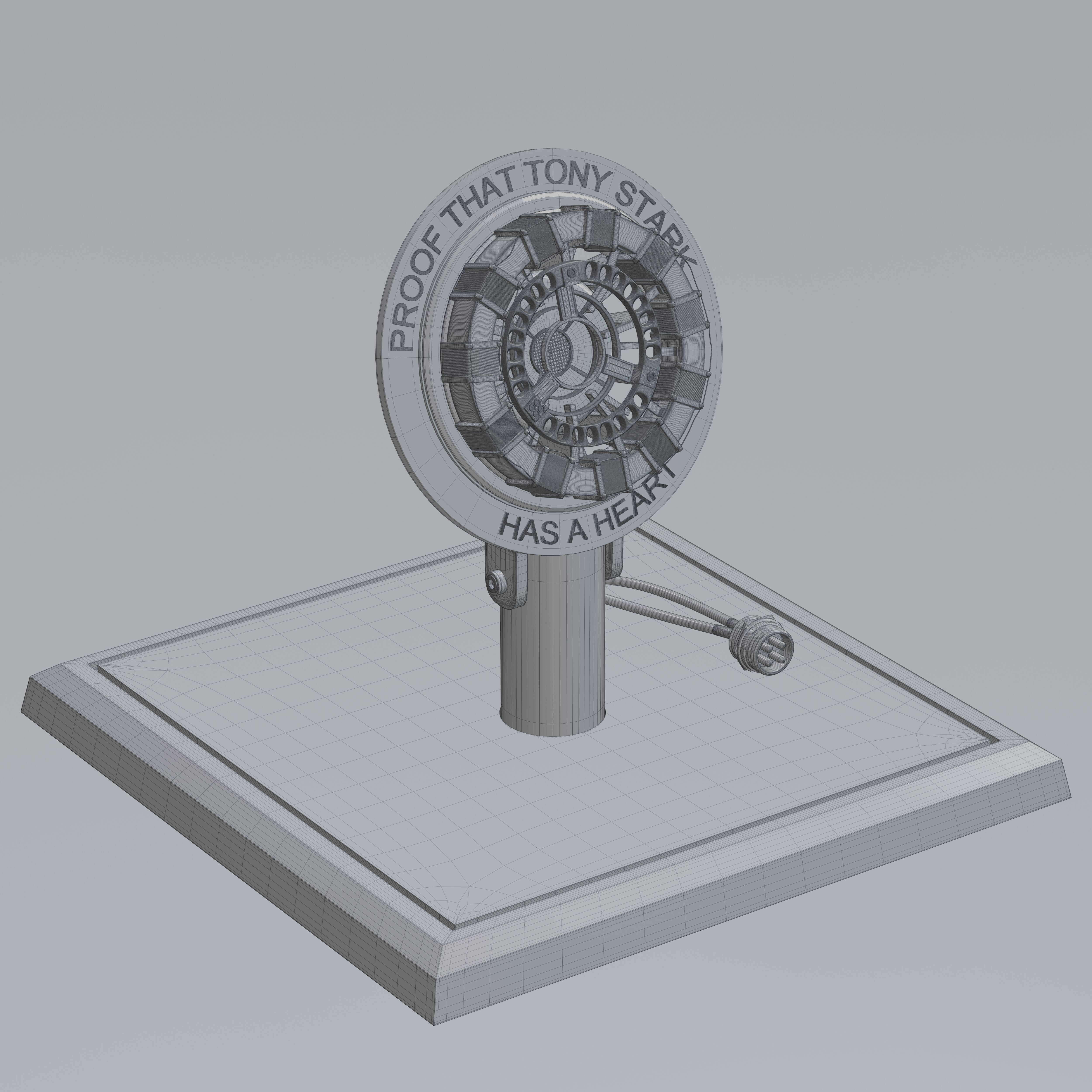 Blender Iron Man Arc Reactor 3D model | CGTrader