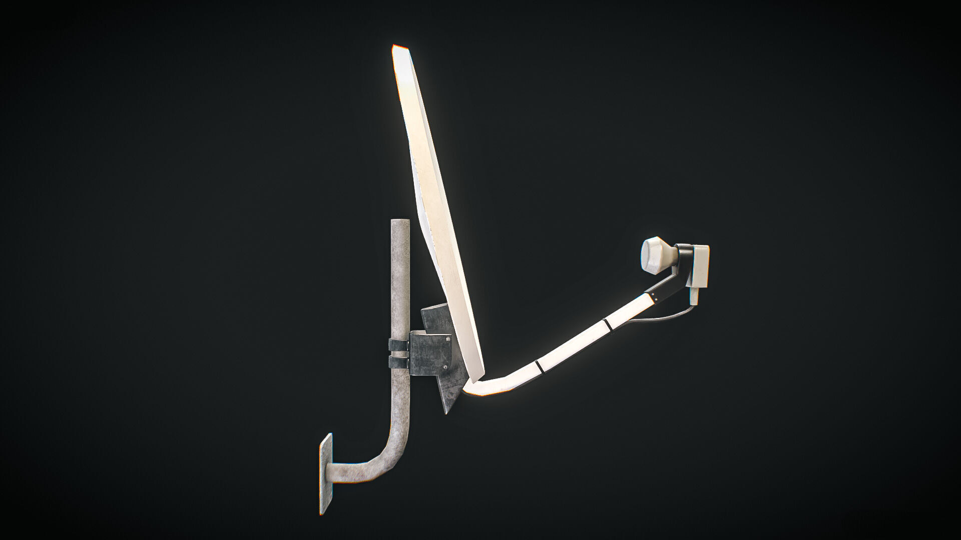 3D model Parabolic Satellite Dish 3D Model VR / AR / low-poly | CGTrader