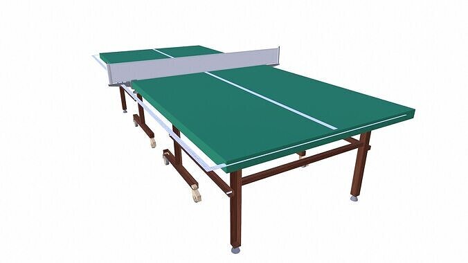 3D model Ping Pong Table VR / AR / low-poly | CGTrader
