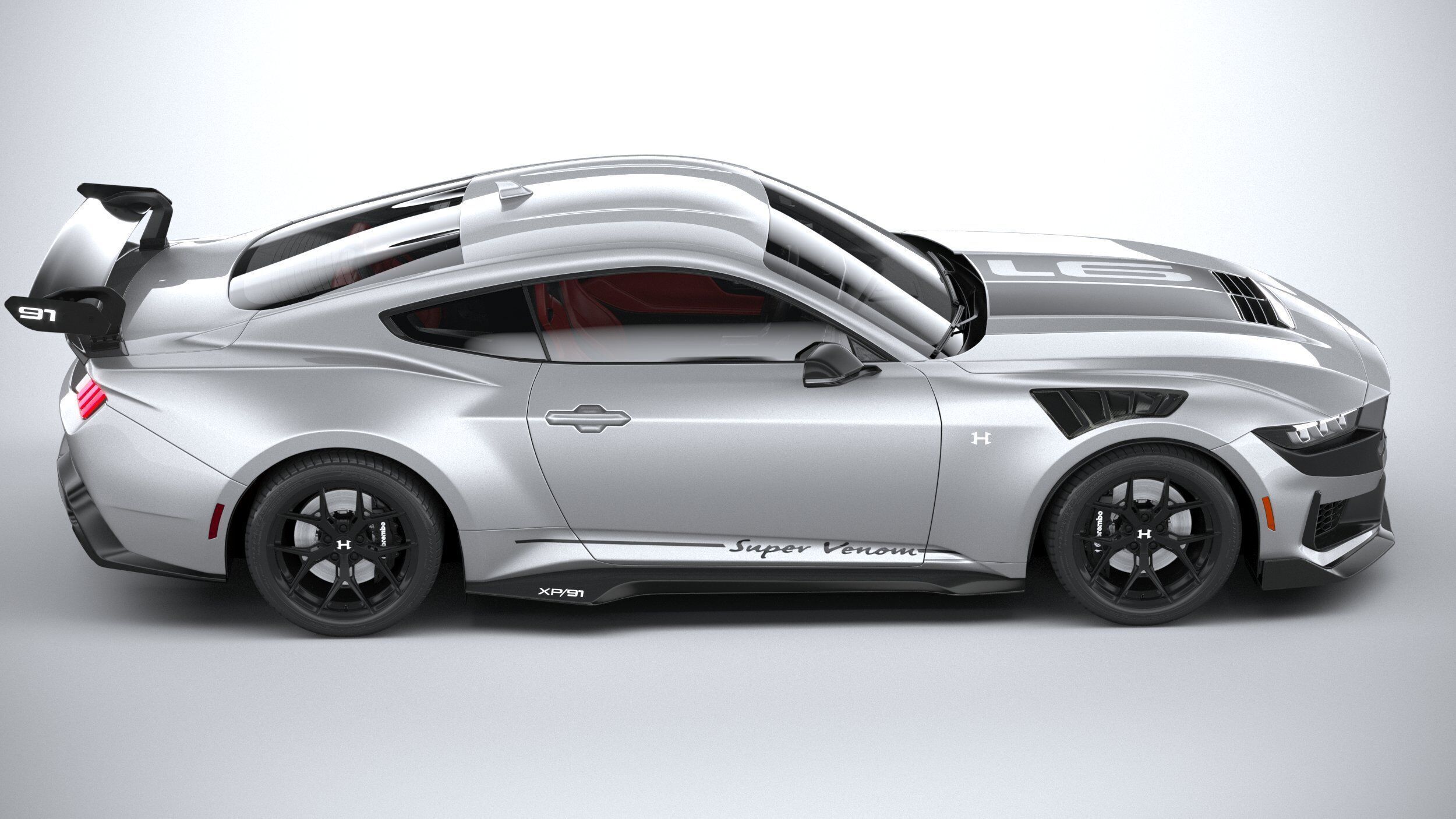 Hennessey Super Venom Mustang Dark Horse 2025 3D model | CGTrader
