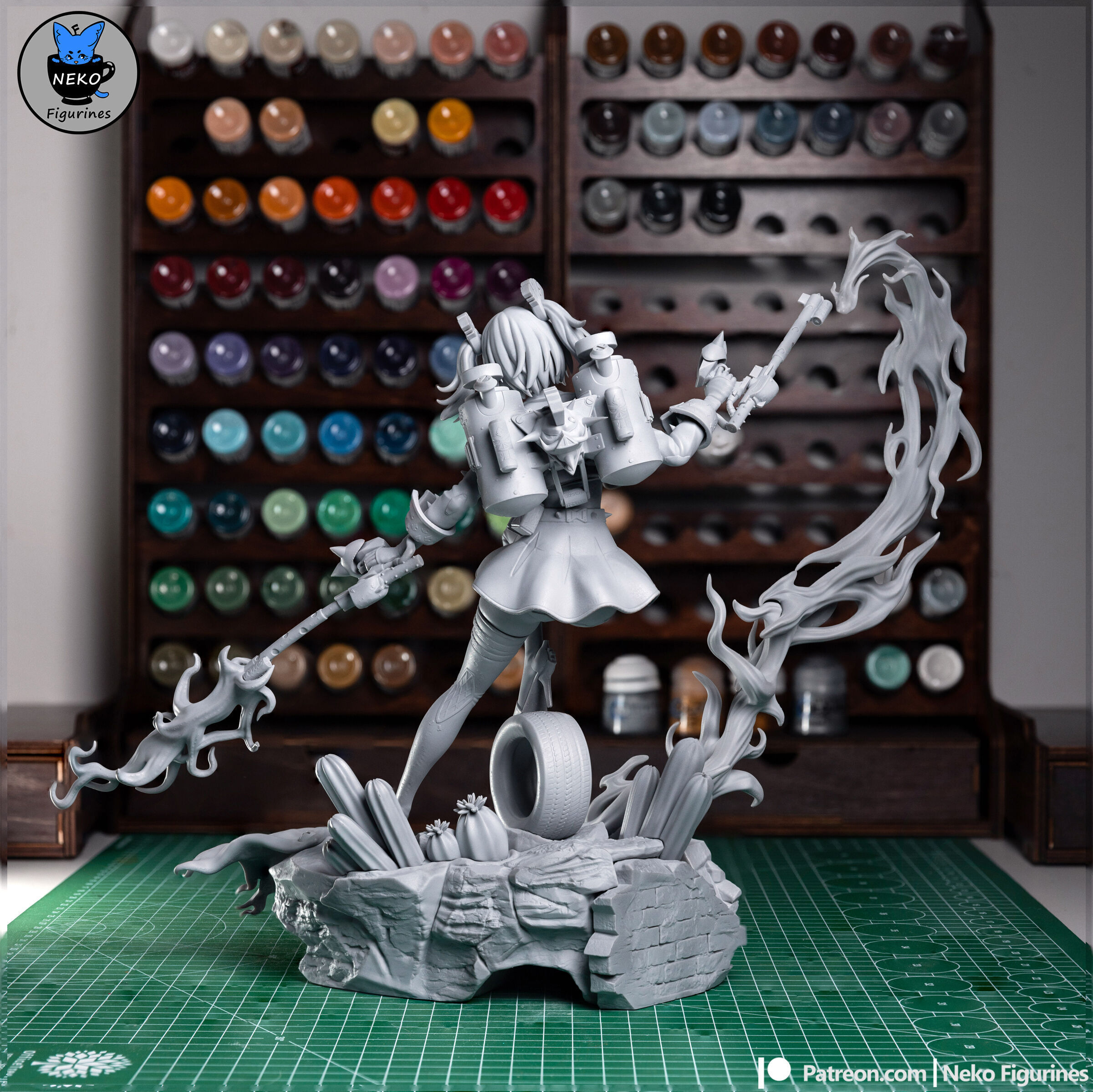 Burnice - Zenless Zone Zero Game Figure for 3D Printing 3D model 3D ...