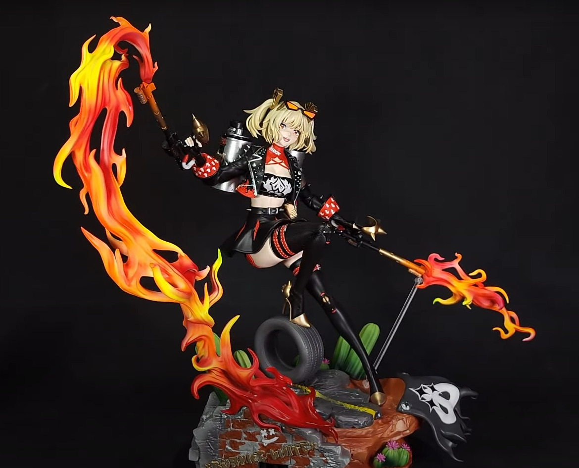 Burnice - Zenless Zone Zero Game Figure for 3D Printing 3D model 3D ...