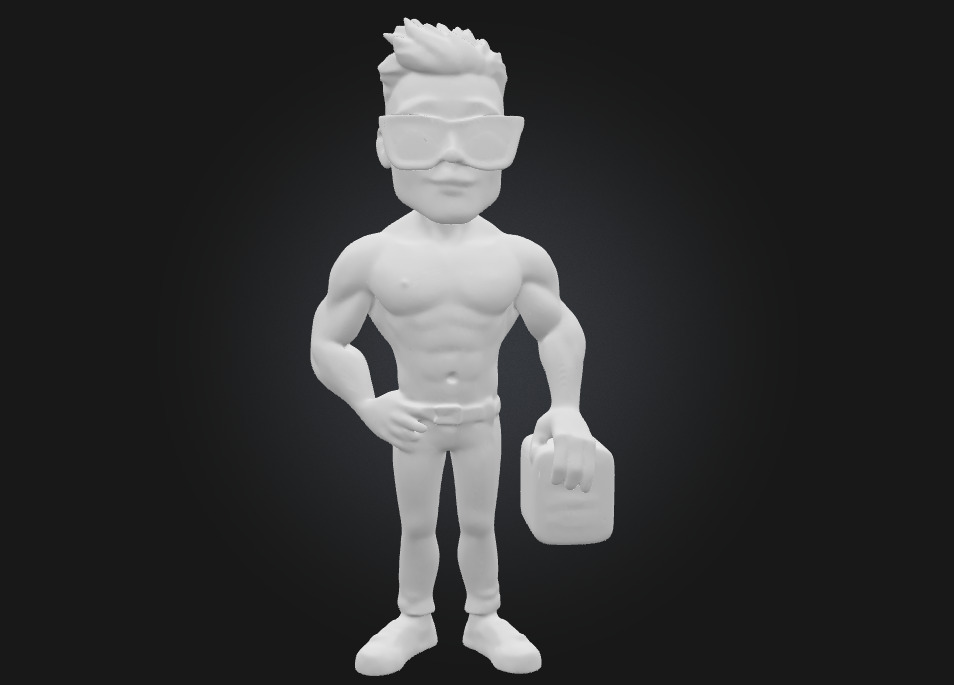 Fight Club Stylized 3D Printable Caricature Figure 3D model 3D ...