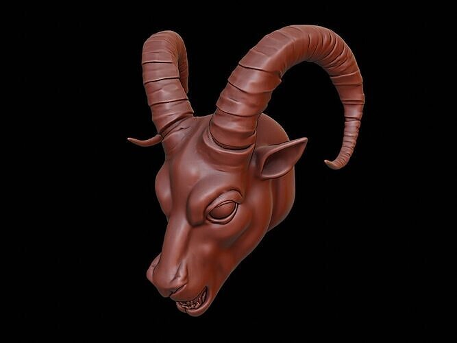 Centaur Mask 3d Printing 3D model 3D printable | CGTrader