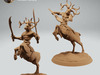 Deer Centaur with swords and spear bundle - Pre supported 3D model 3D ...