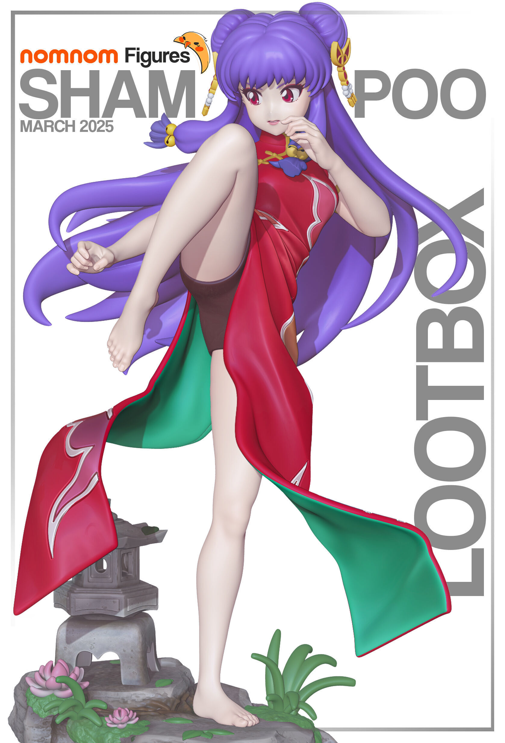 Shampoo - Ranma 3D model 3D printable | CGTrader