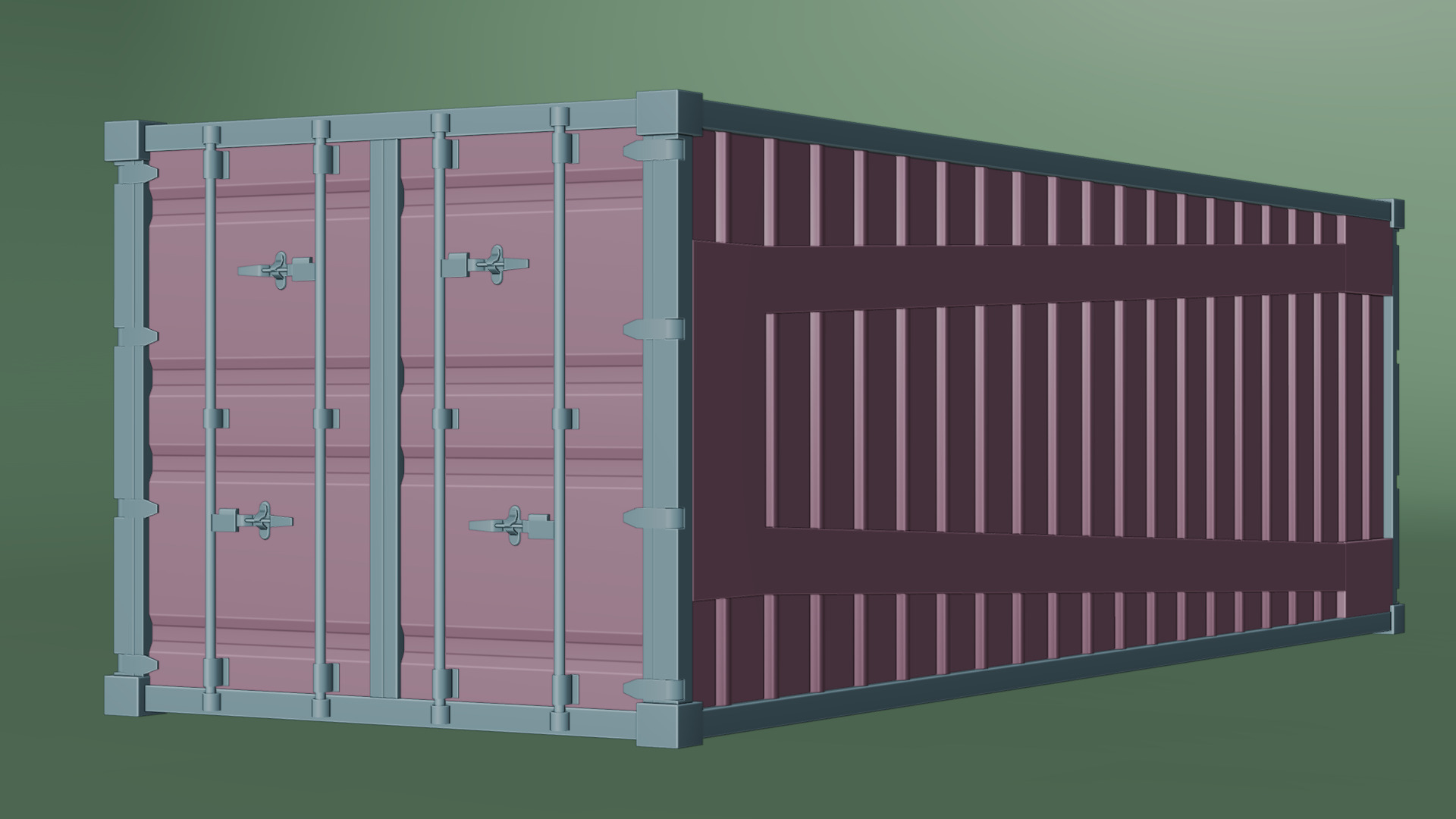 Cyberpunk 2077 Container free VR / AR / low-poly 3D model | CGTrader