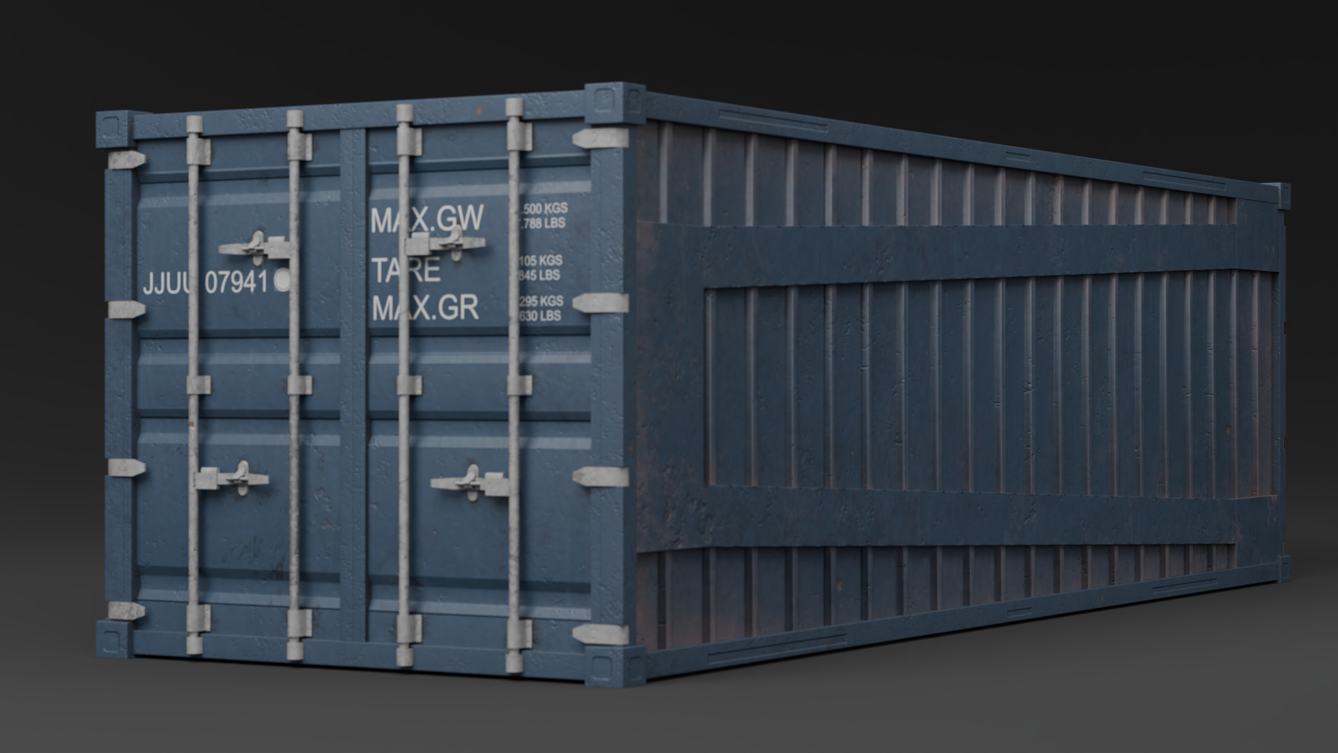 Cyberpunk 2077 Container free VR / AR / low-poly 3D model | CGTrader