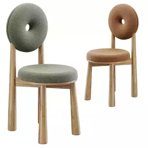 Kids chair set1 3D model | CGTrader