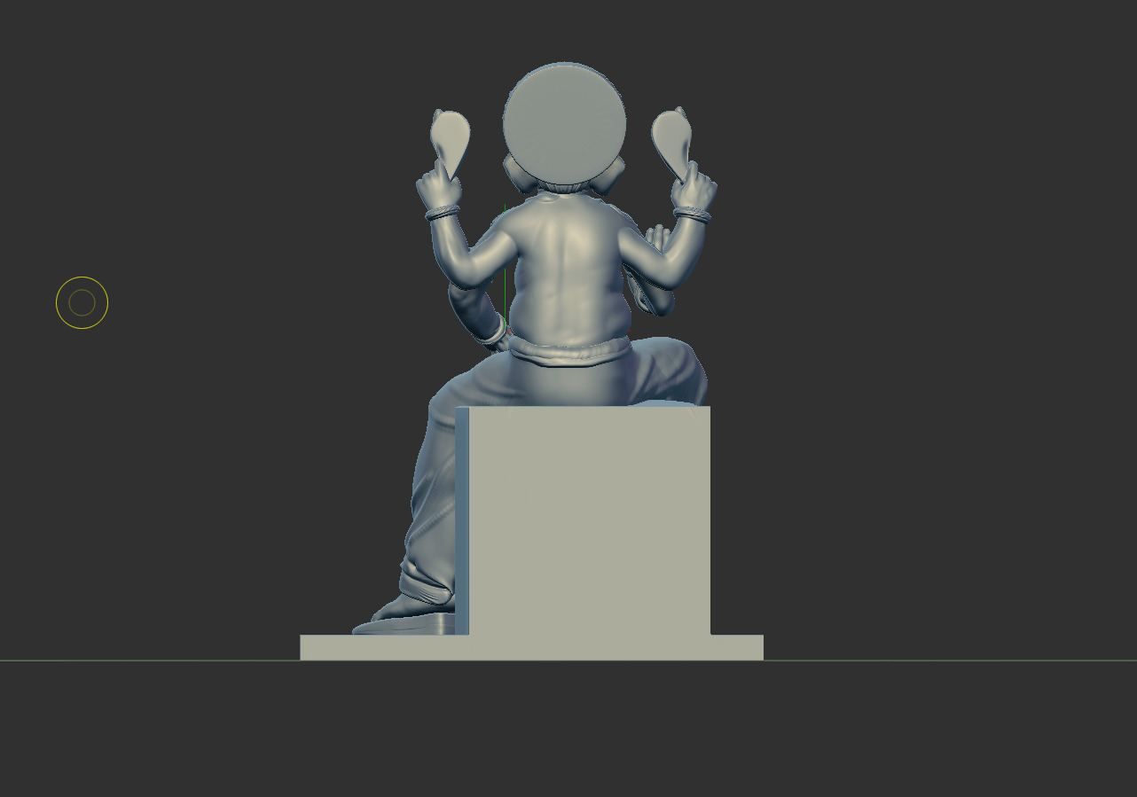 Ganesha Indian God 3D model 3D printable | CGTrader