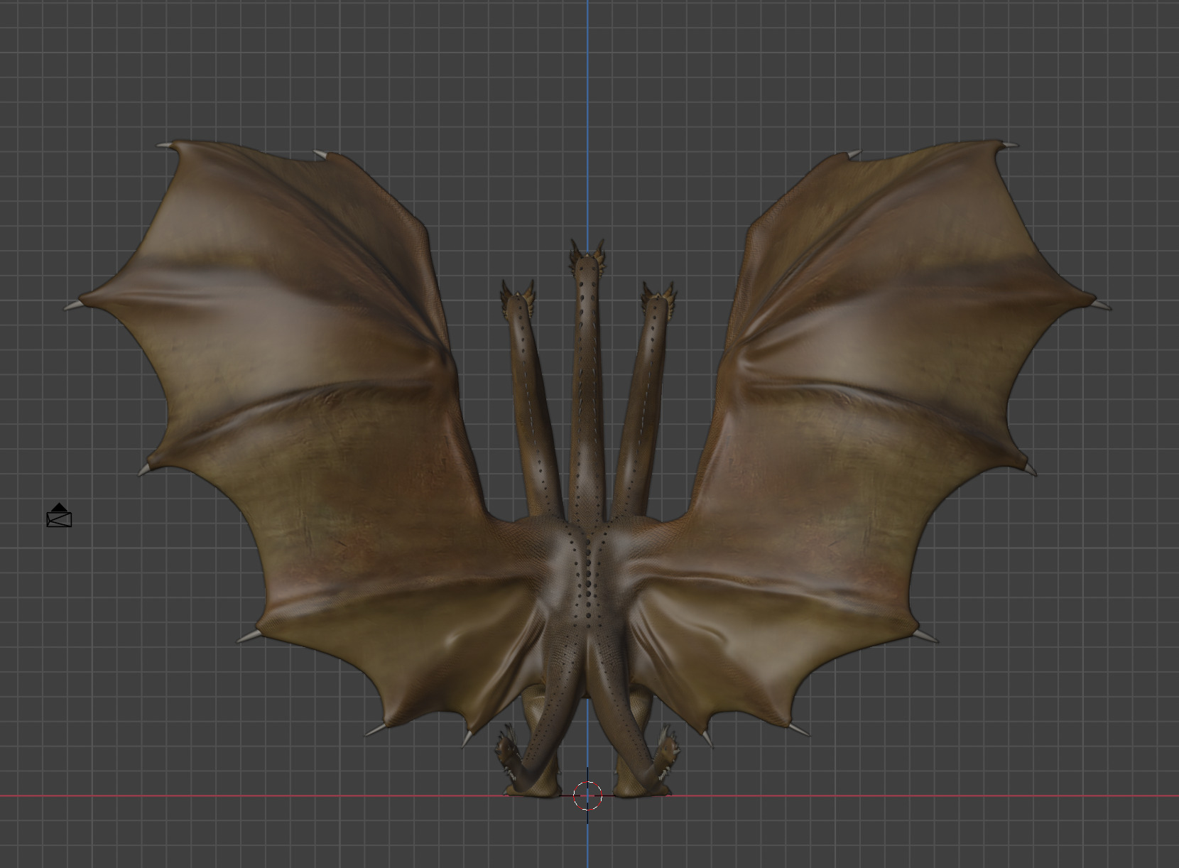 King Ghidorah Free Model free VR / AR / low-poly 3D model rigged | CGTrader