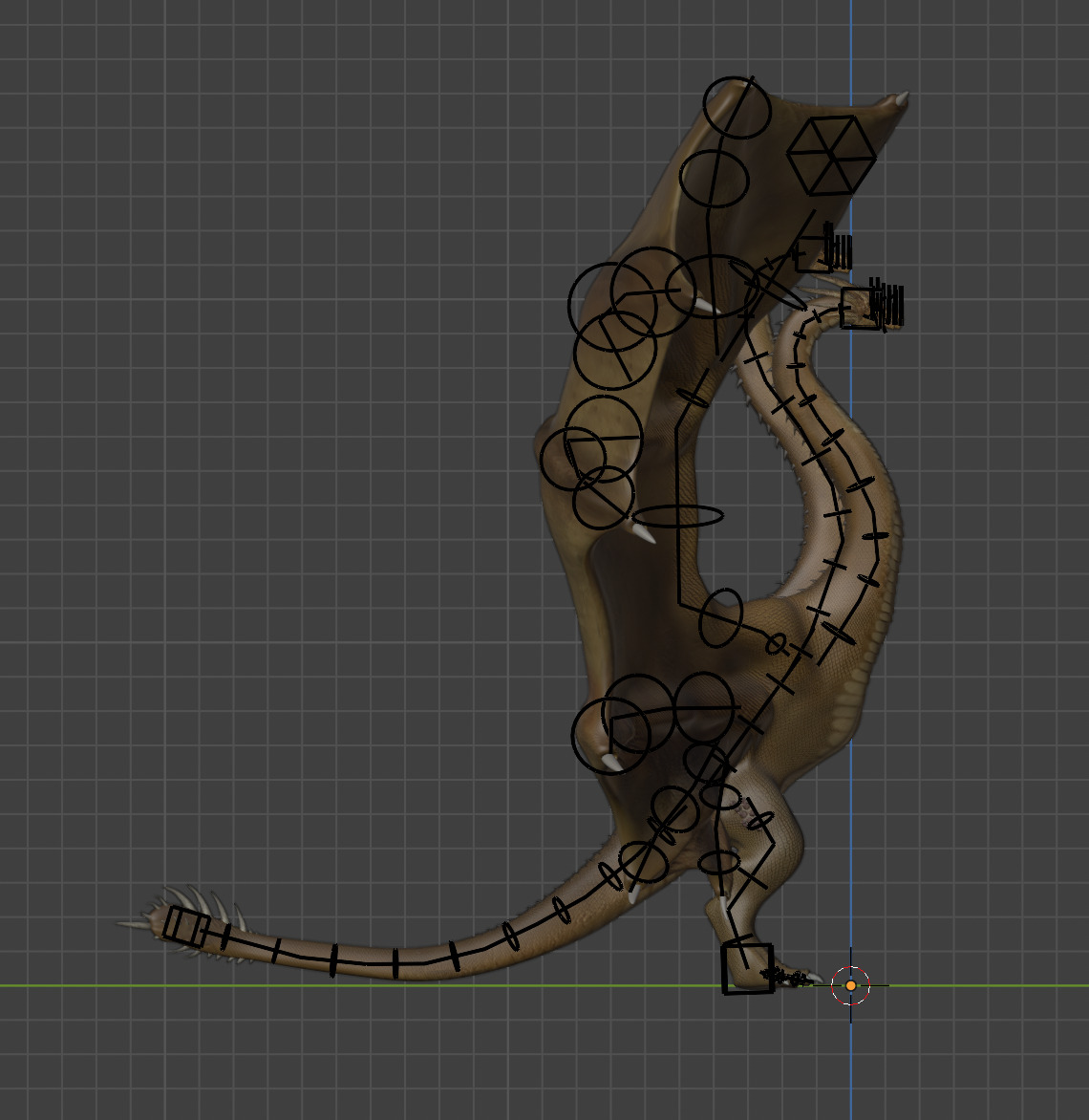 King Ghidorah Free Model free VR / AR / low-poly 3D model rigged | CGTrader