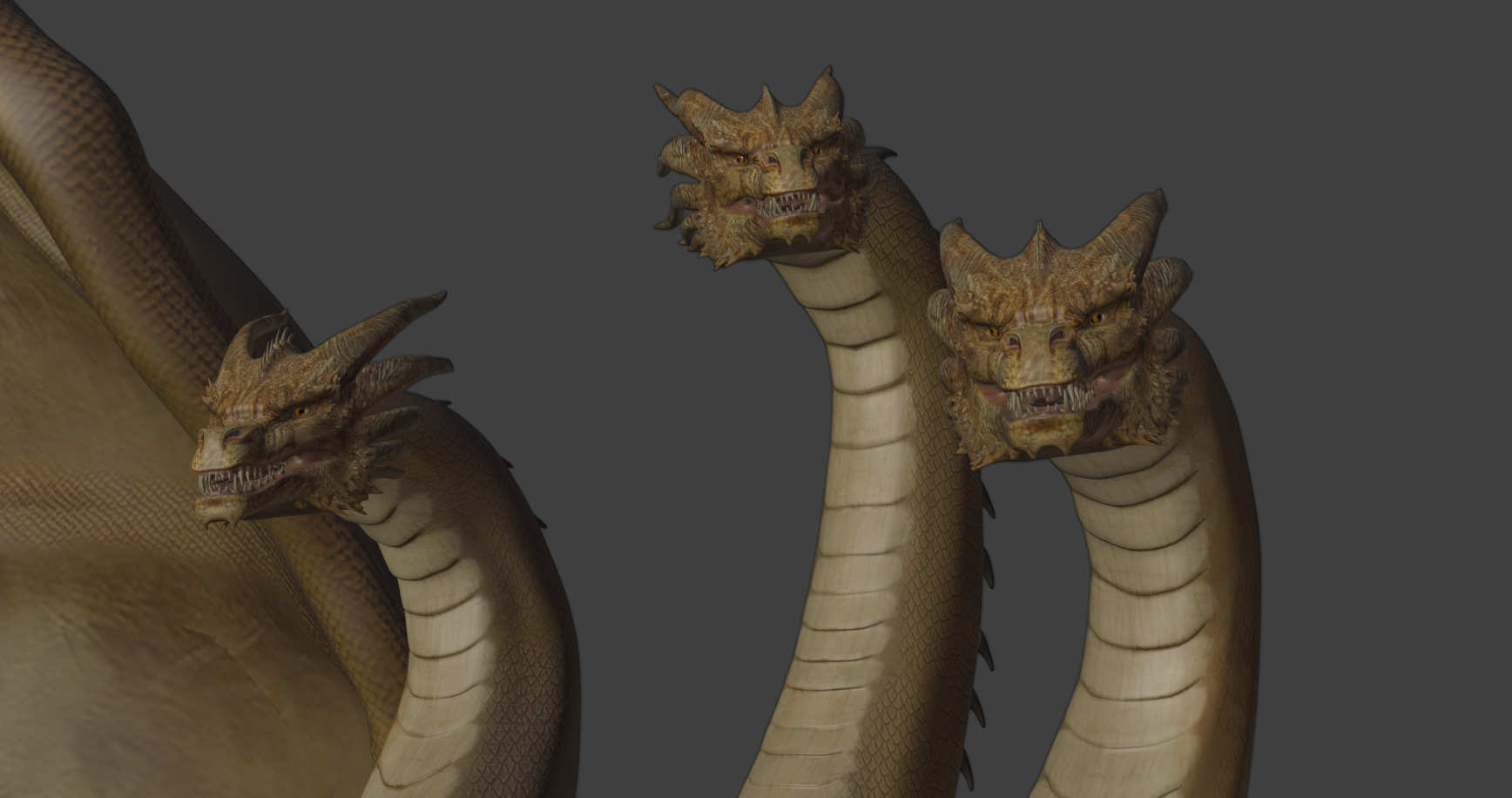 King Ghidorah Free Model free VR / AR / low-poly 3D model rigged | CGTrader