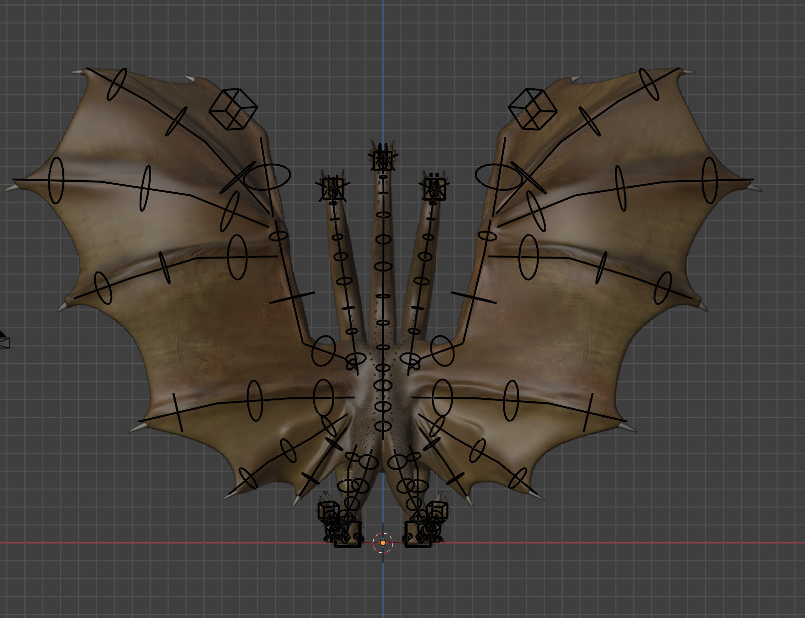 King Ghidorah Free Model free VR / AR / low-poly 3D model rigged | CGTrader