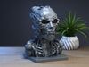 Robot Skull human bust Cyborg robot human 3D model 3D printable | CGTrader