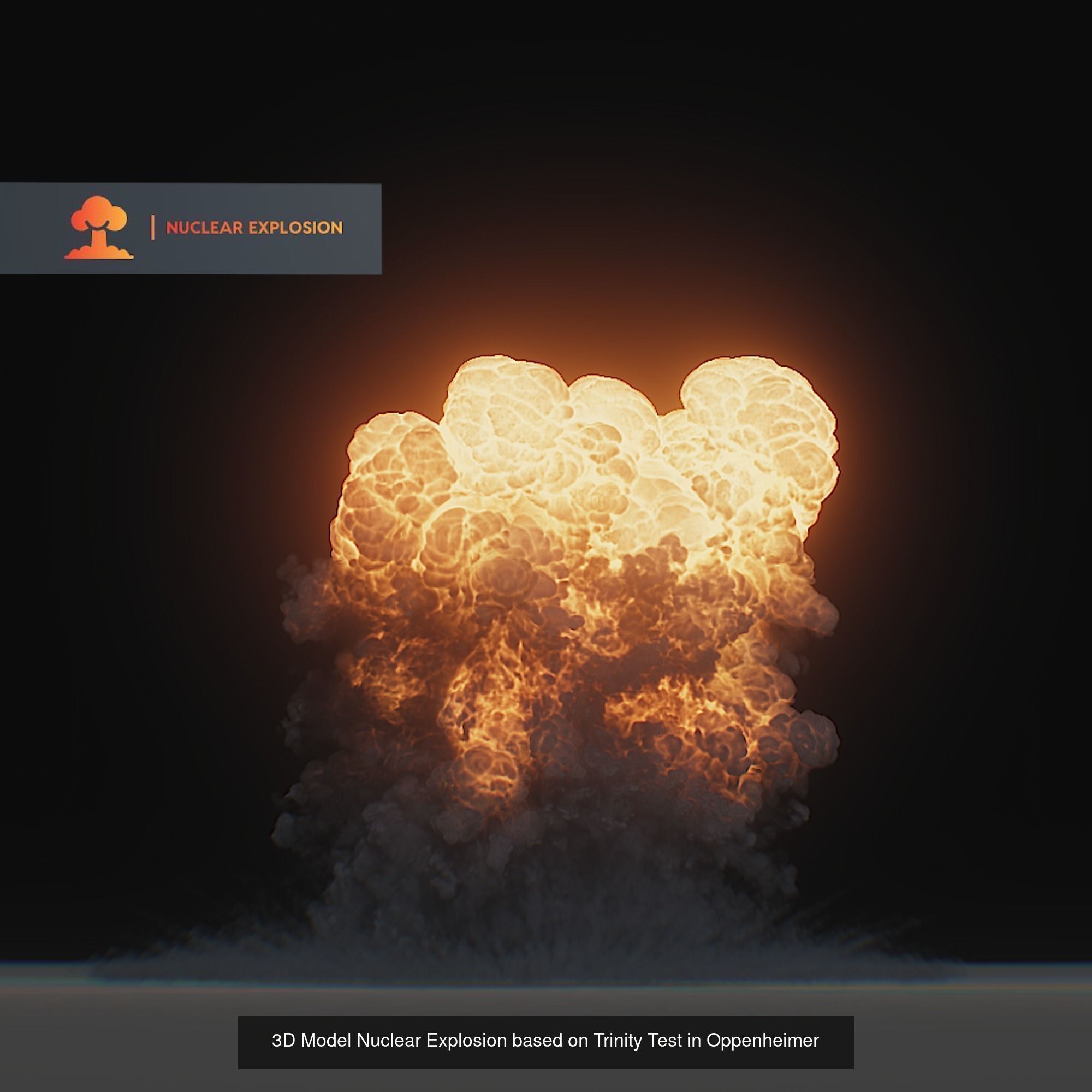 25 VFX Models 3D and Animated Explosions Fire and Smoke 3D Model ...