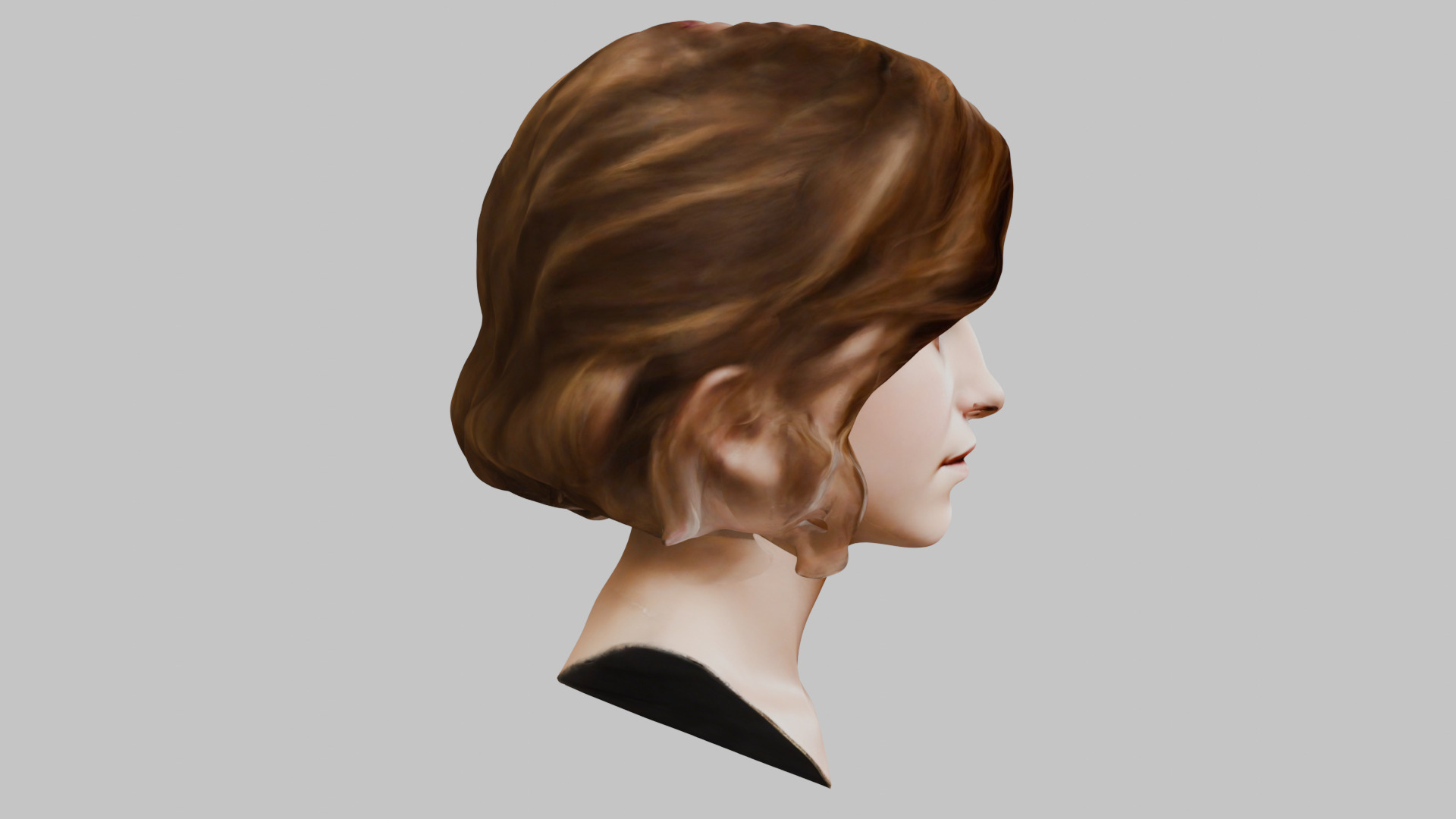 3D model Emma Watson Head Bust VR / AR / low-poly | CGTrader