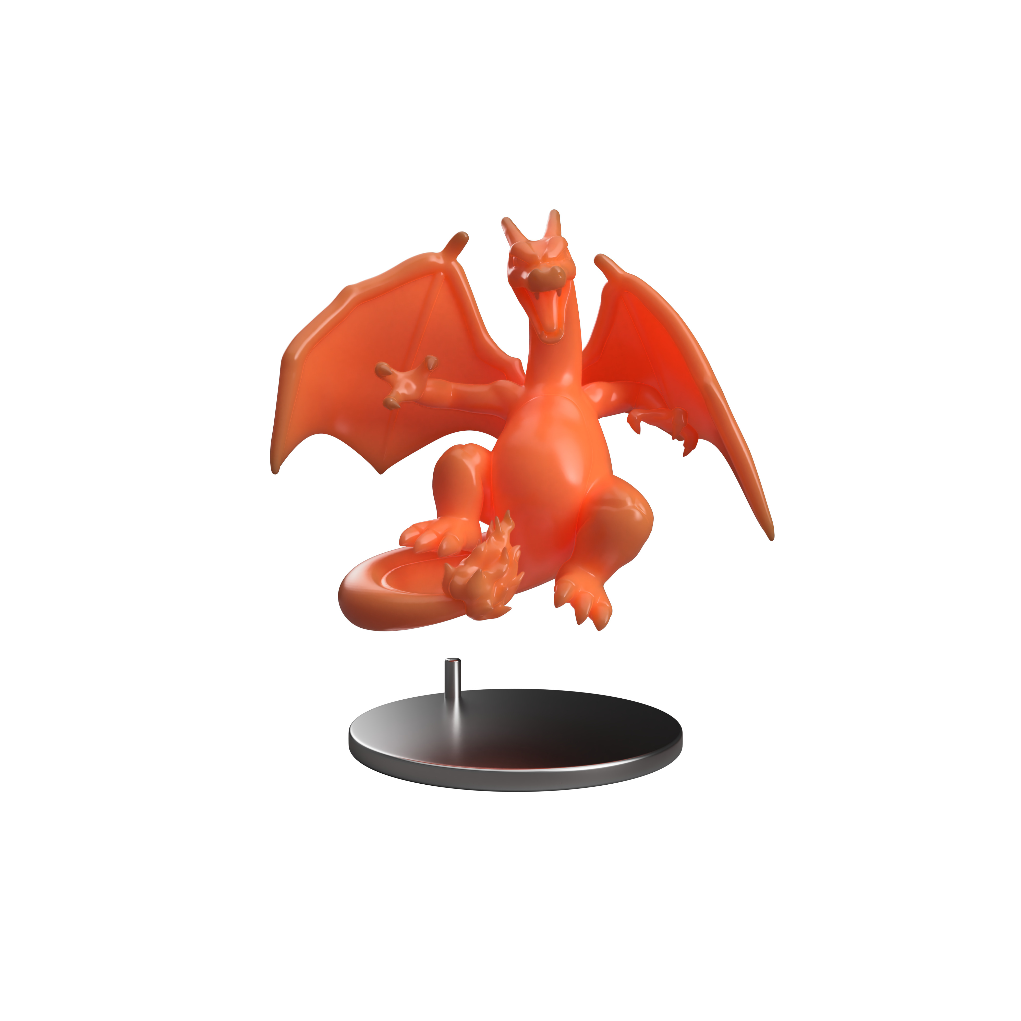 CHARIZARD STL POKEMON 3D model 3D printable | CGTrader