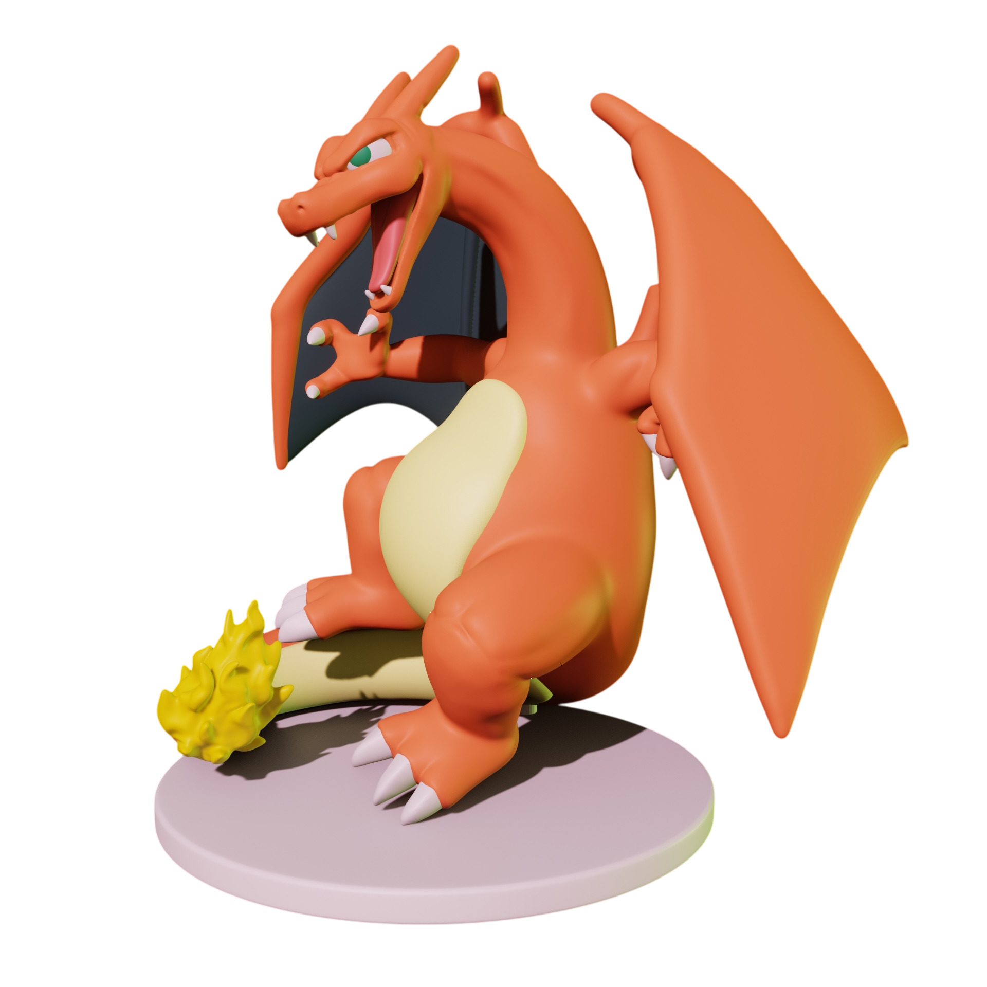 CHARIZARD STL POKEMON 3D model 3D printable | CGTrader