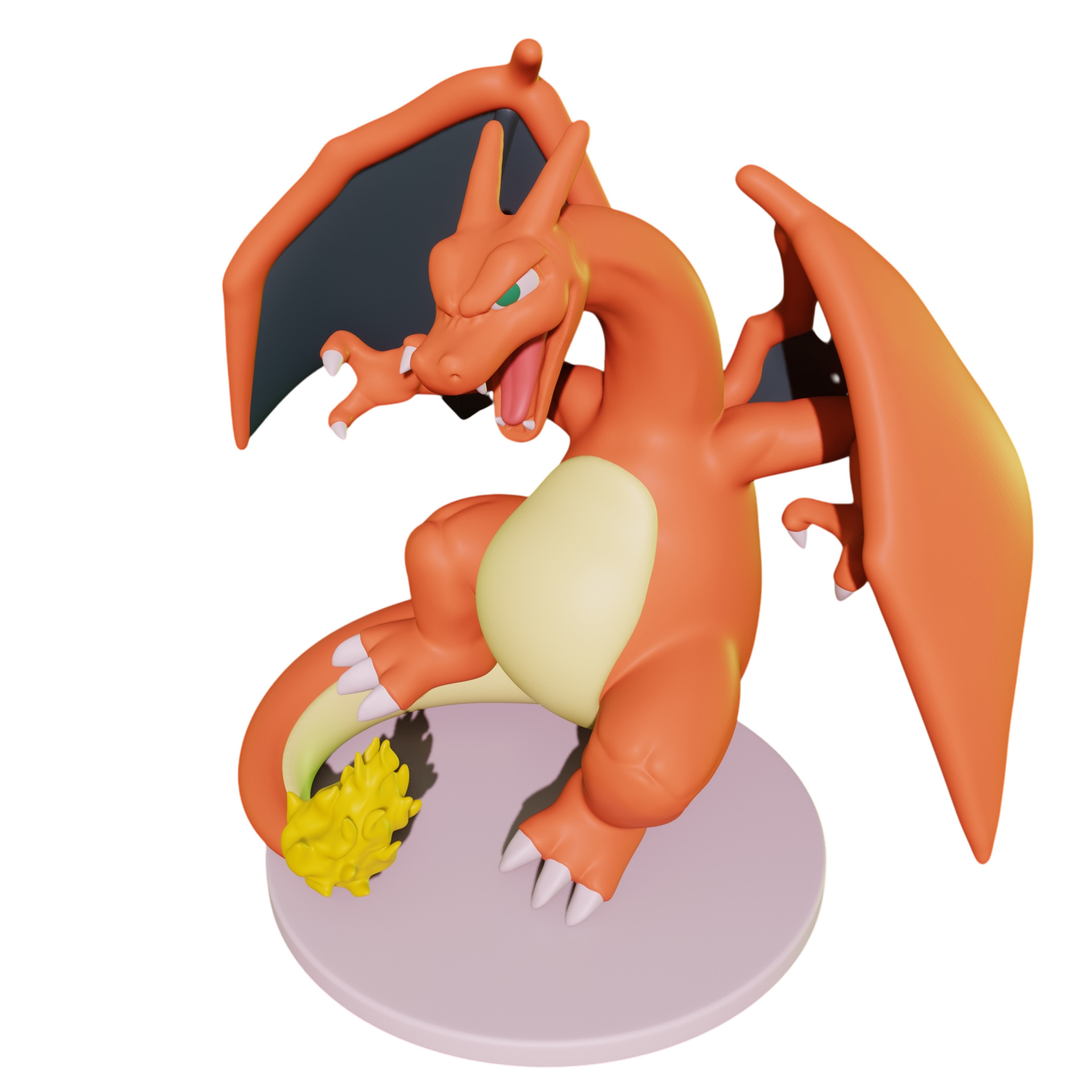CHARIZARD STL POKEMON 3D model 3D printable | CGTrader