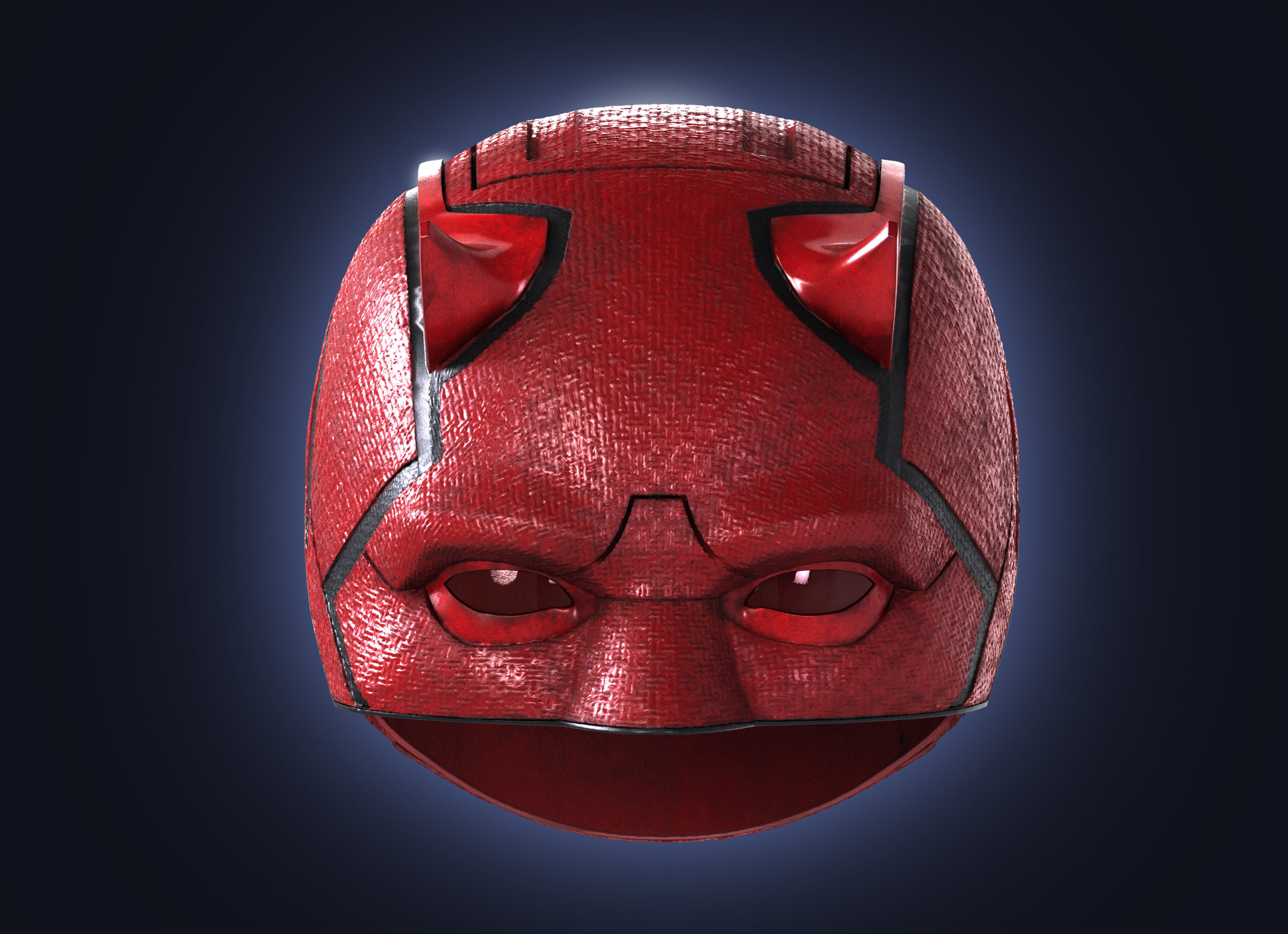 DAREDEVIL BORN AGAIN COWL MATT MURDOCK 3D PRINT HELMET MASK 3D model 3D printable | CGTrader