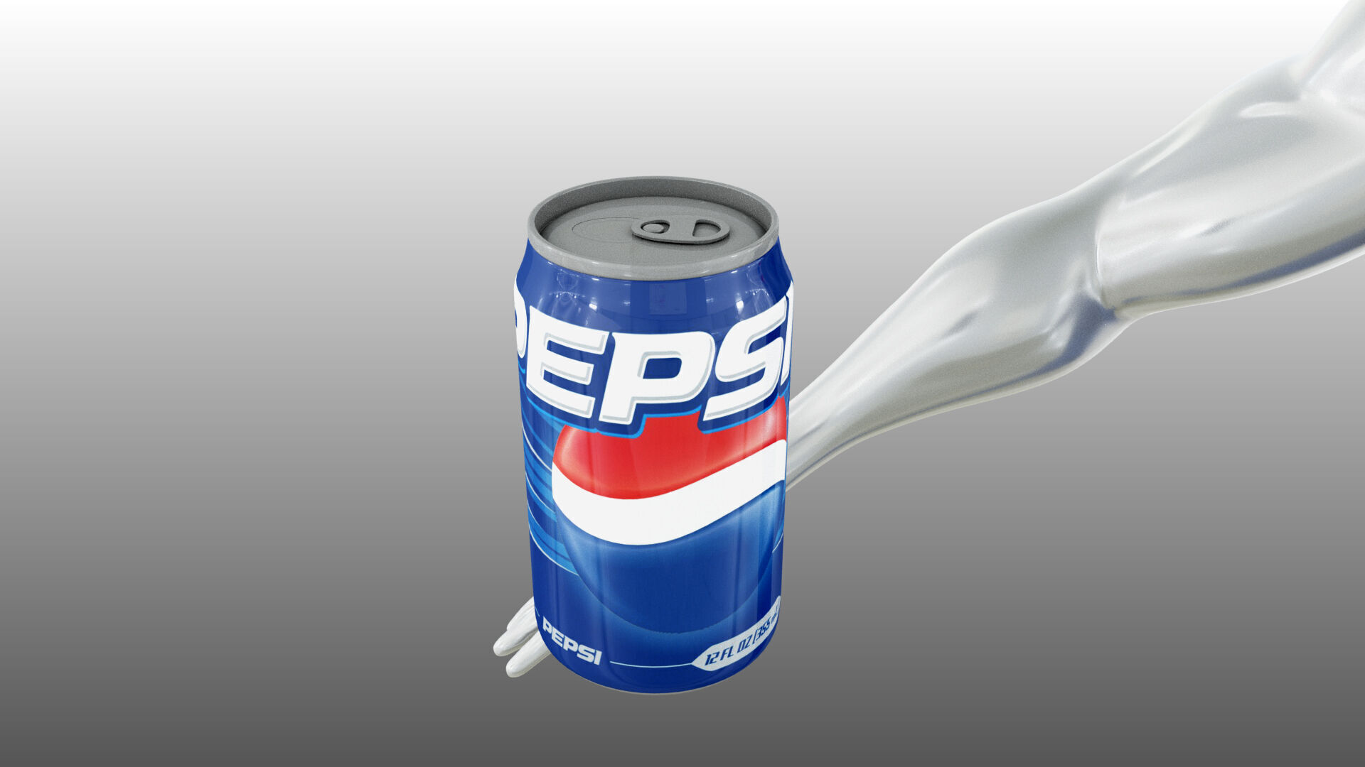 Pepsi man Pepsi Can and Pepsi Logo 3d model 3D model rigged | CGTrader