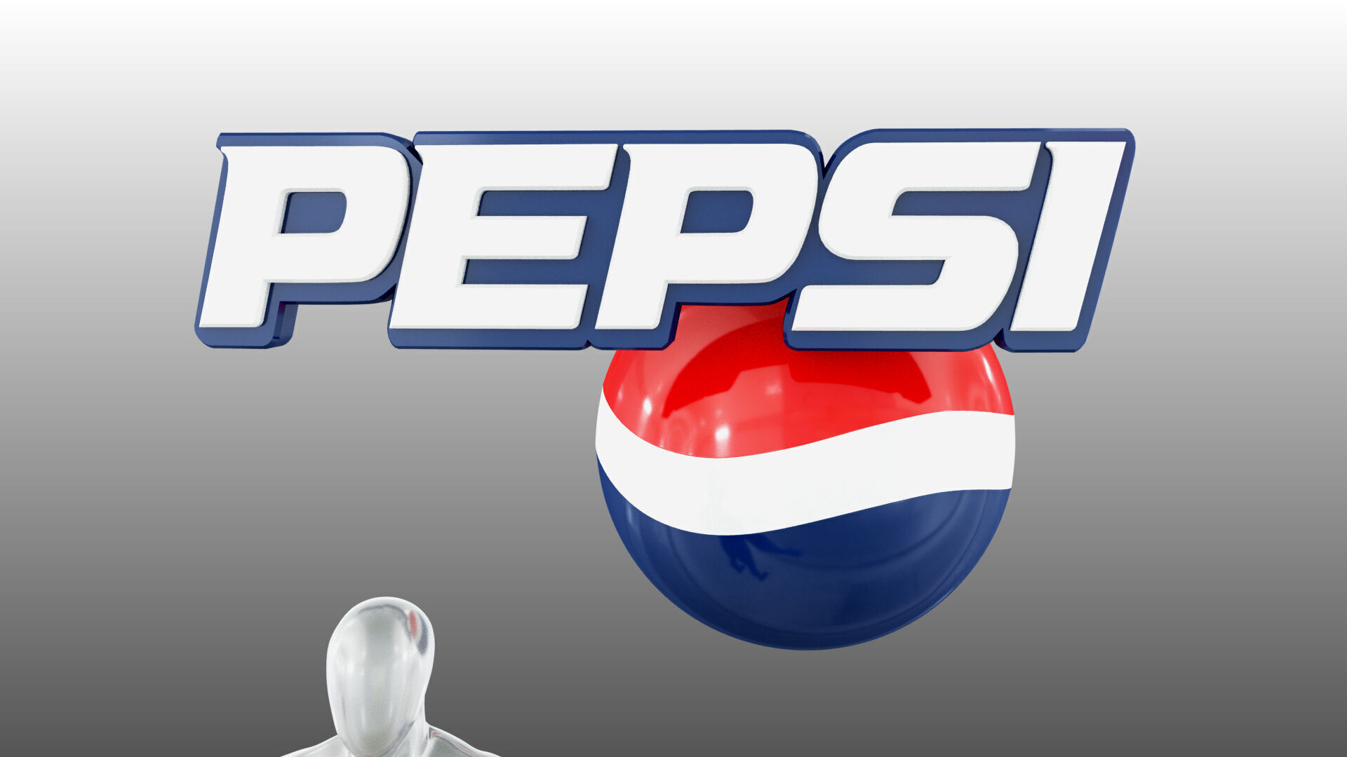 Pepsi man Pepsi Can and Pepsi Logo 3d model 3D model rigged | CGTrader