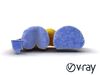 3D model Realistic Mochi Dessert Set model pack VR / AR / low-poly ...