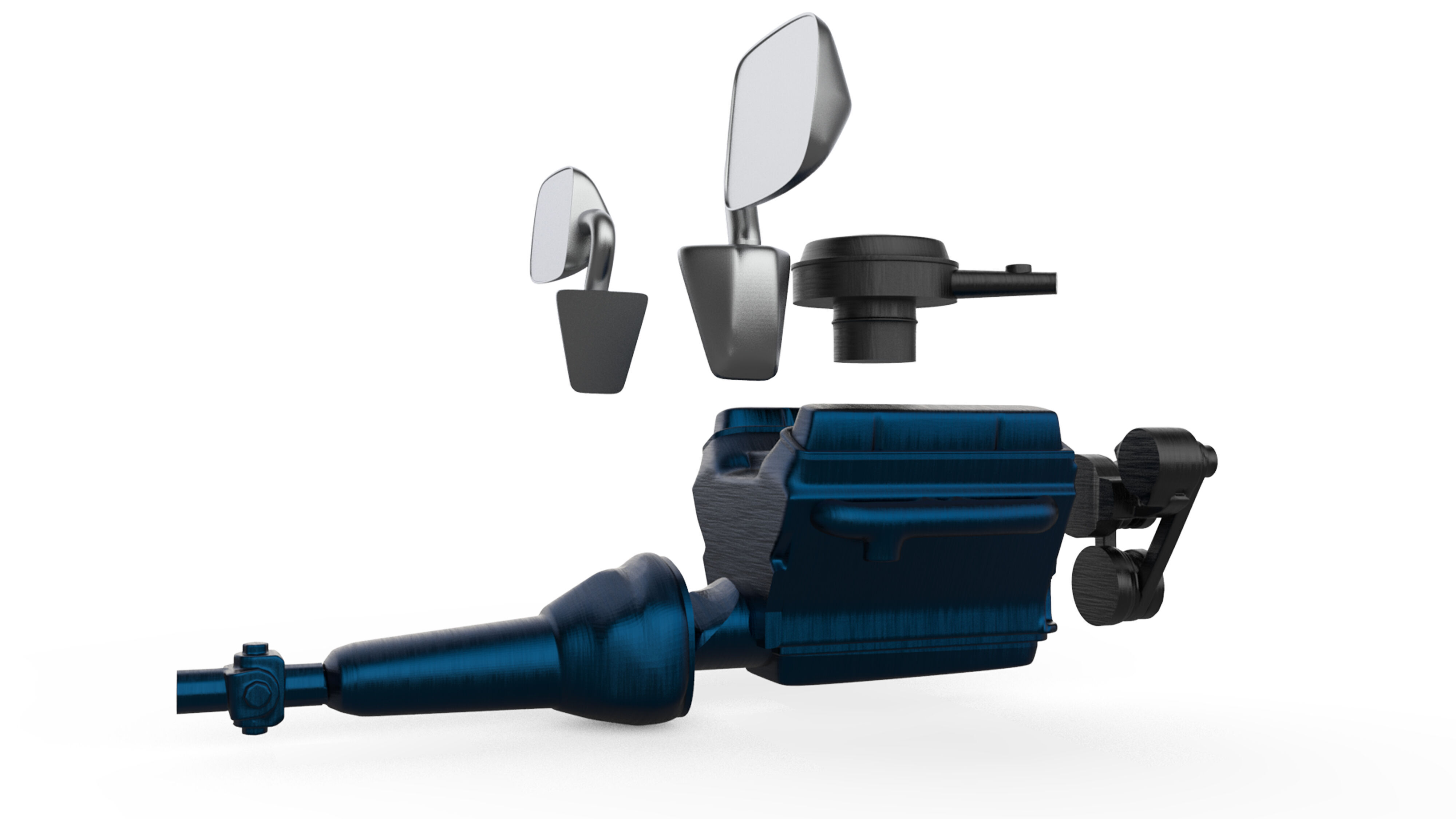 Free Engine and Mirror for Chevy G10 Van 3D printable STL model free 3D ...