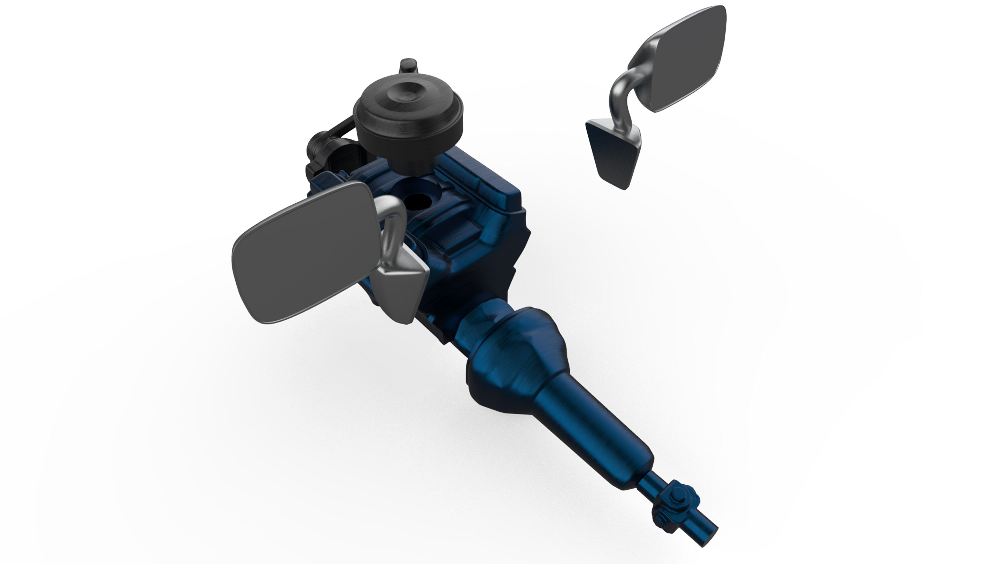 Free Engine and Mirror for Chevy G10 Van 3D printable STL model free 3D ...