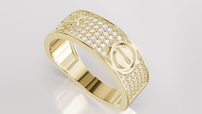 Jewelry Diamond Ring Model RG82 free 3D model 3D printable | CGTrader