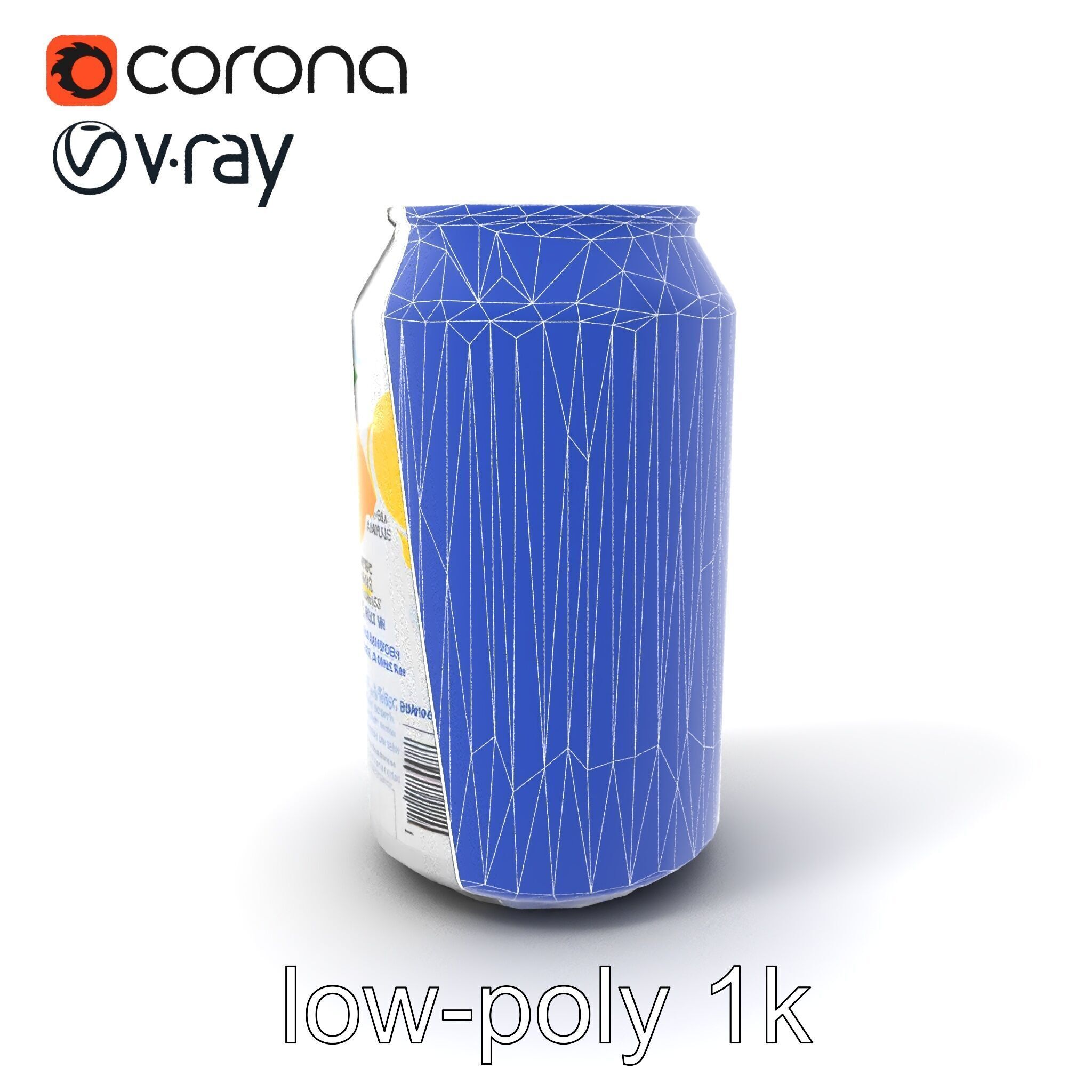3D model Lemonade Aluminum Can 3D model pack VR / AR / low-poly | CGTrader