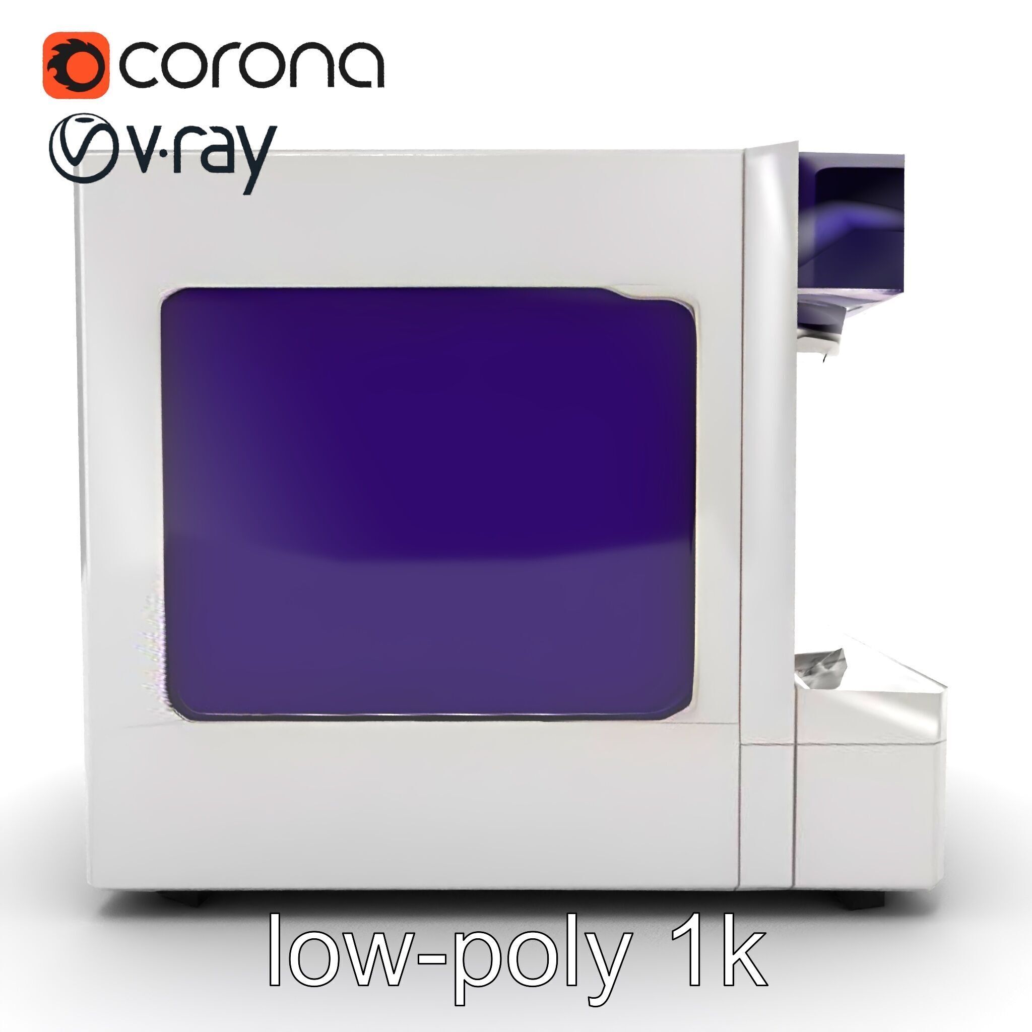 3D model Dual Rotary Evaporator Station model pack VR / AR / low-poly ...