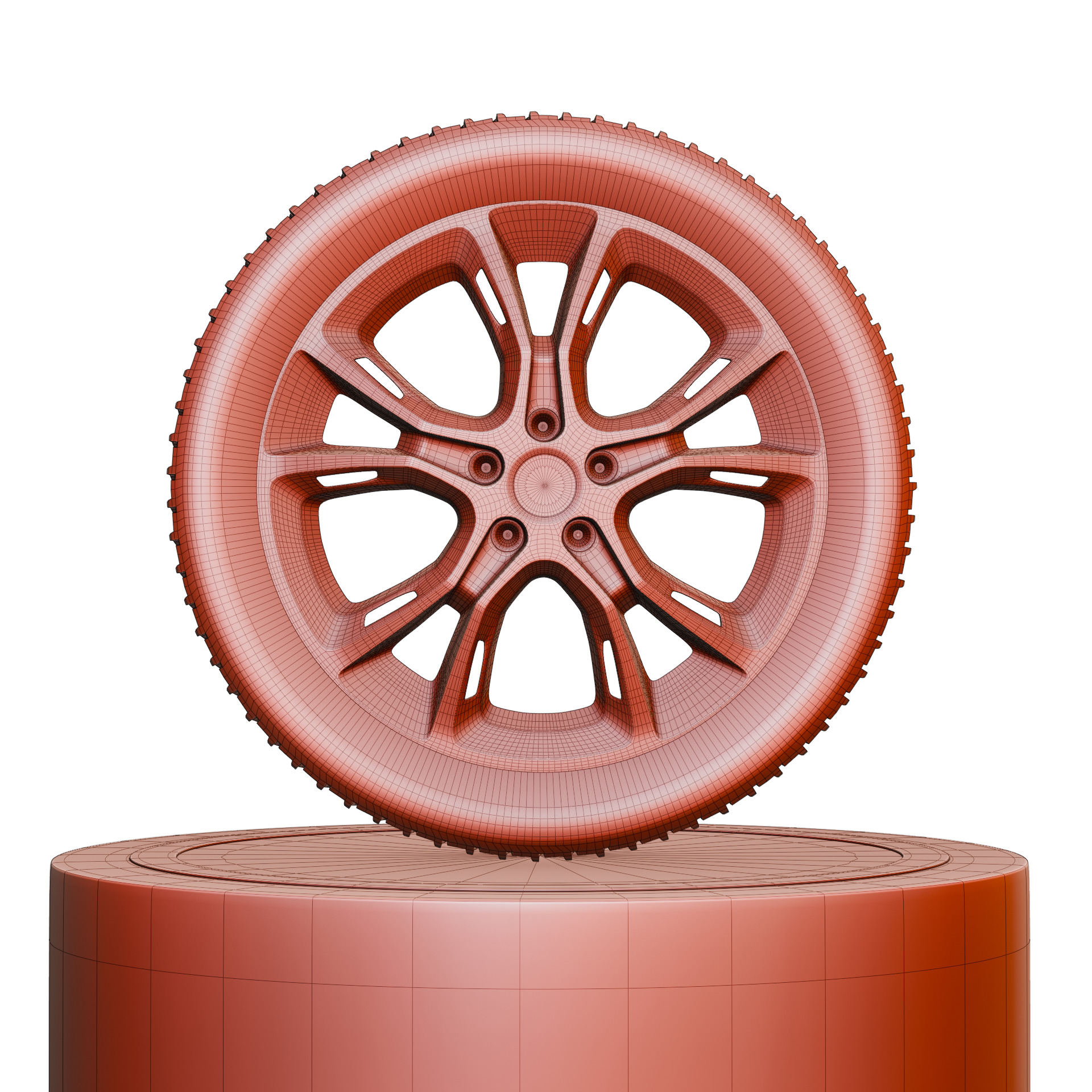 3D model Realistic Wheel 3D Model 4K PBR Texture High Quality Game ...