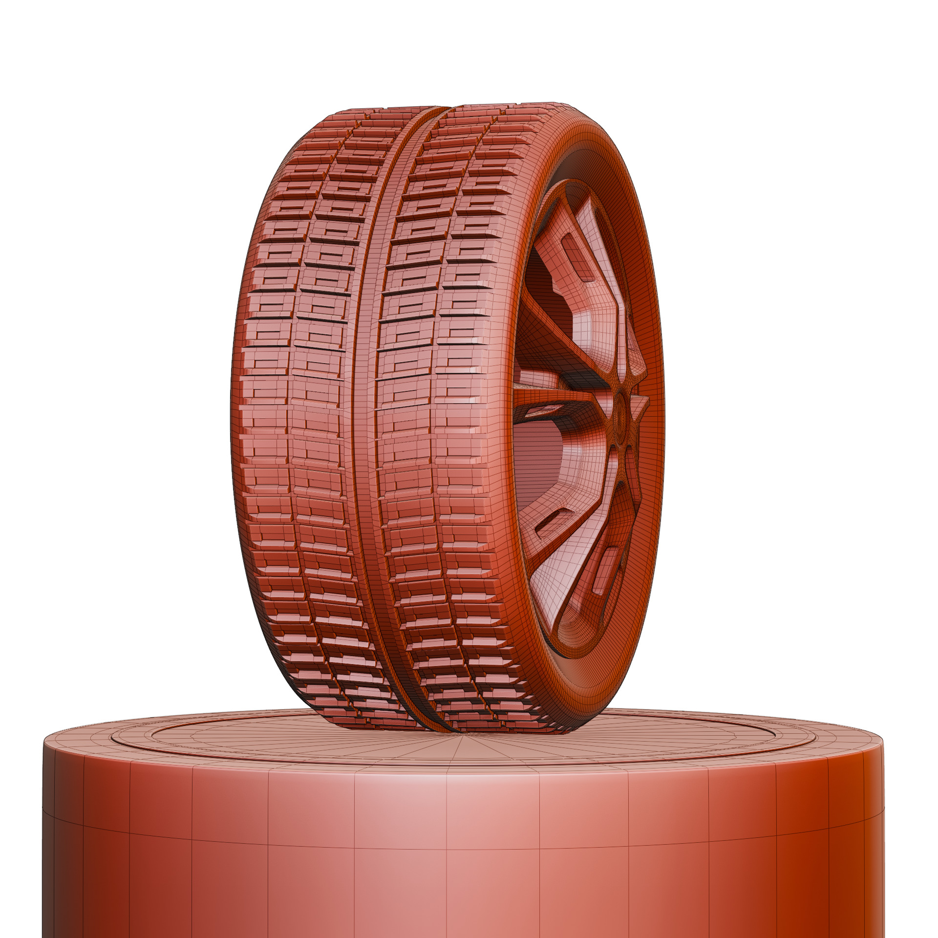 3D model Realistic Wheel 3D Model 4K PBR Texture High Quality Game ...