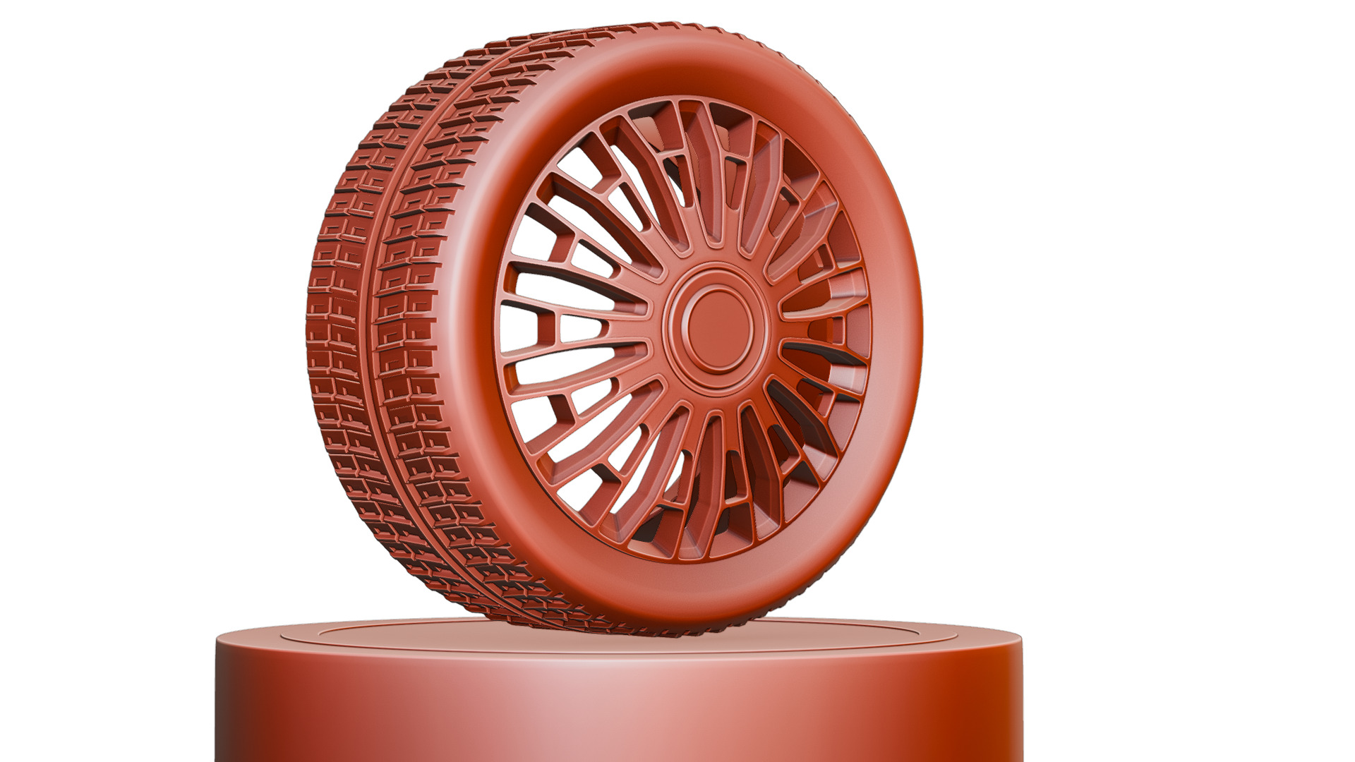 3D model High Detail Wheel 3D Model 4K PBR Textures Game Ready Asset VR ...