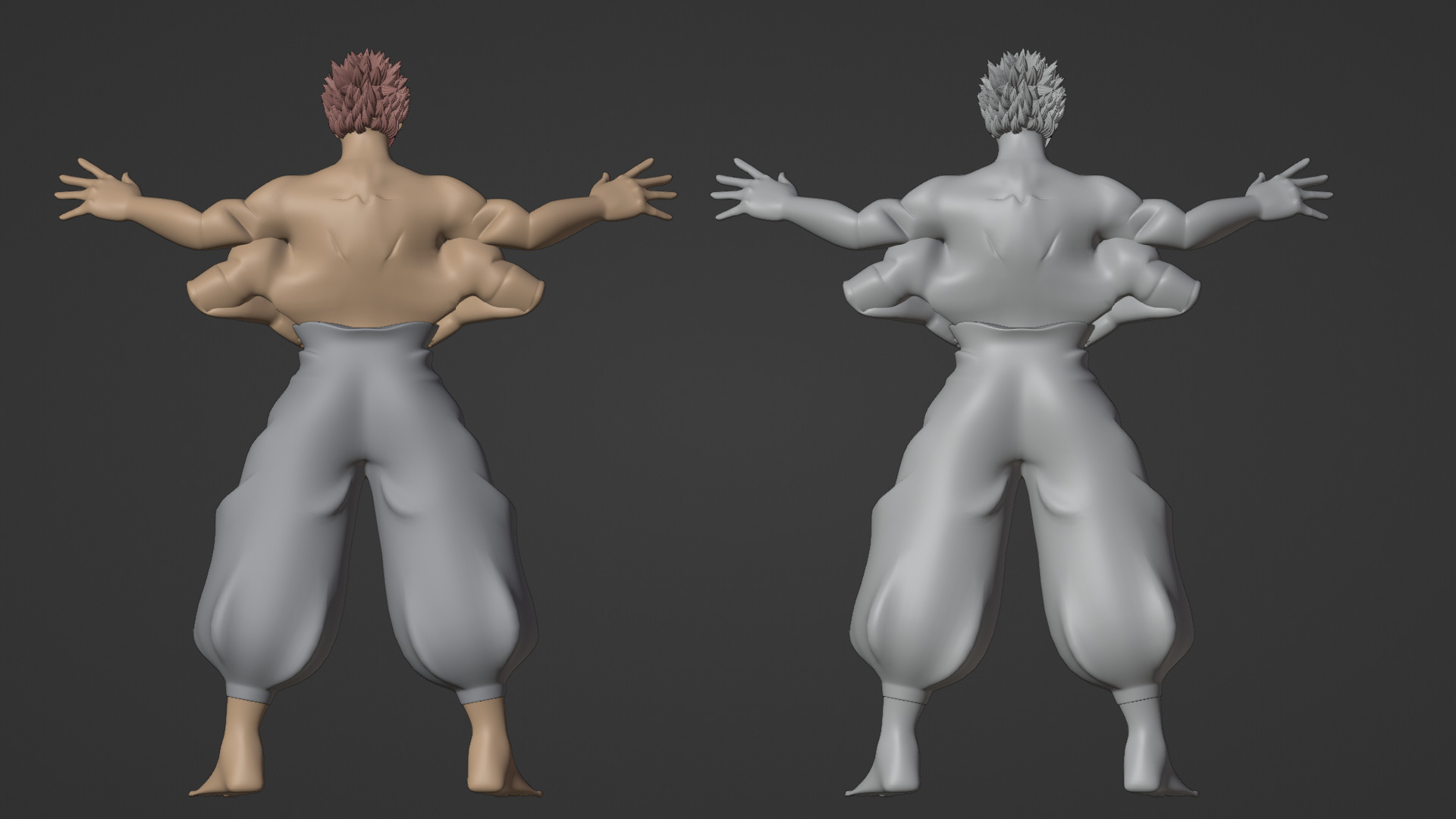 Sukuna True Form - Jujutsu Kaisen 3D model rigged | CGTrader