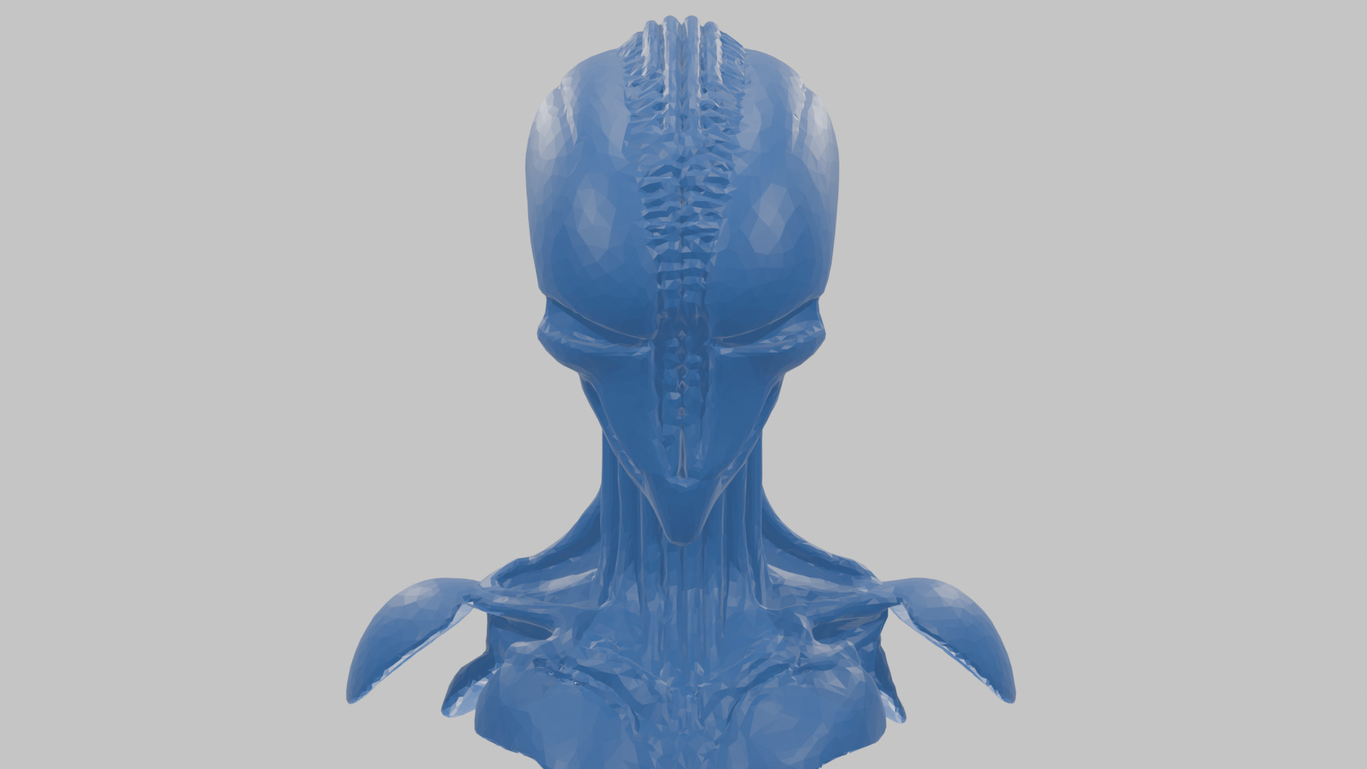 Printable Fantasy Alien Head Bust Figure Hr giger 3D model 3D printable ...
