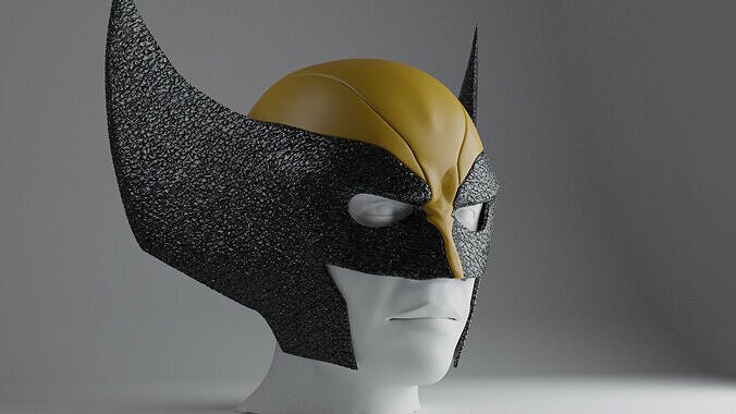 Wolverine Mask Helmet 3D model 3D printable | CGTrader