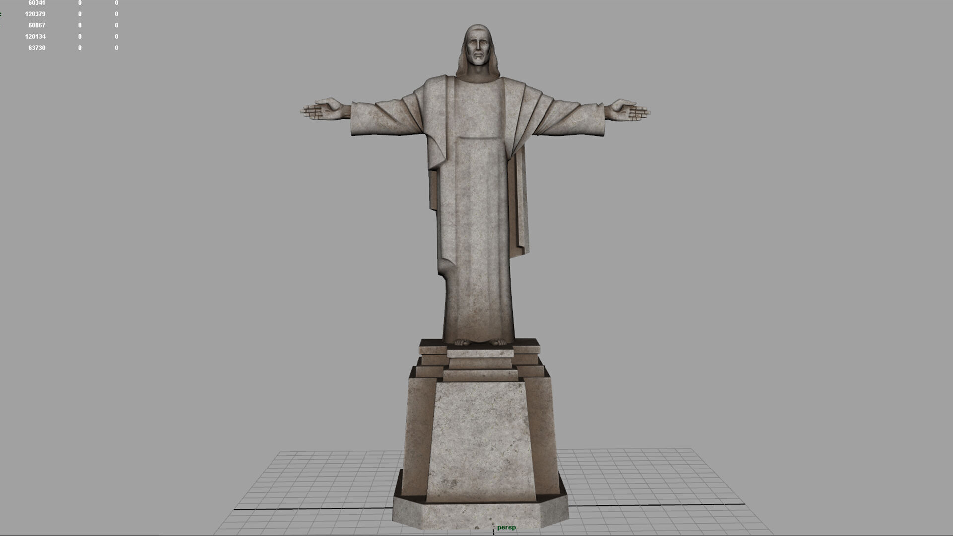 Christ the Redeemer jesus statue model 3D model | CGTrader