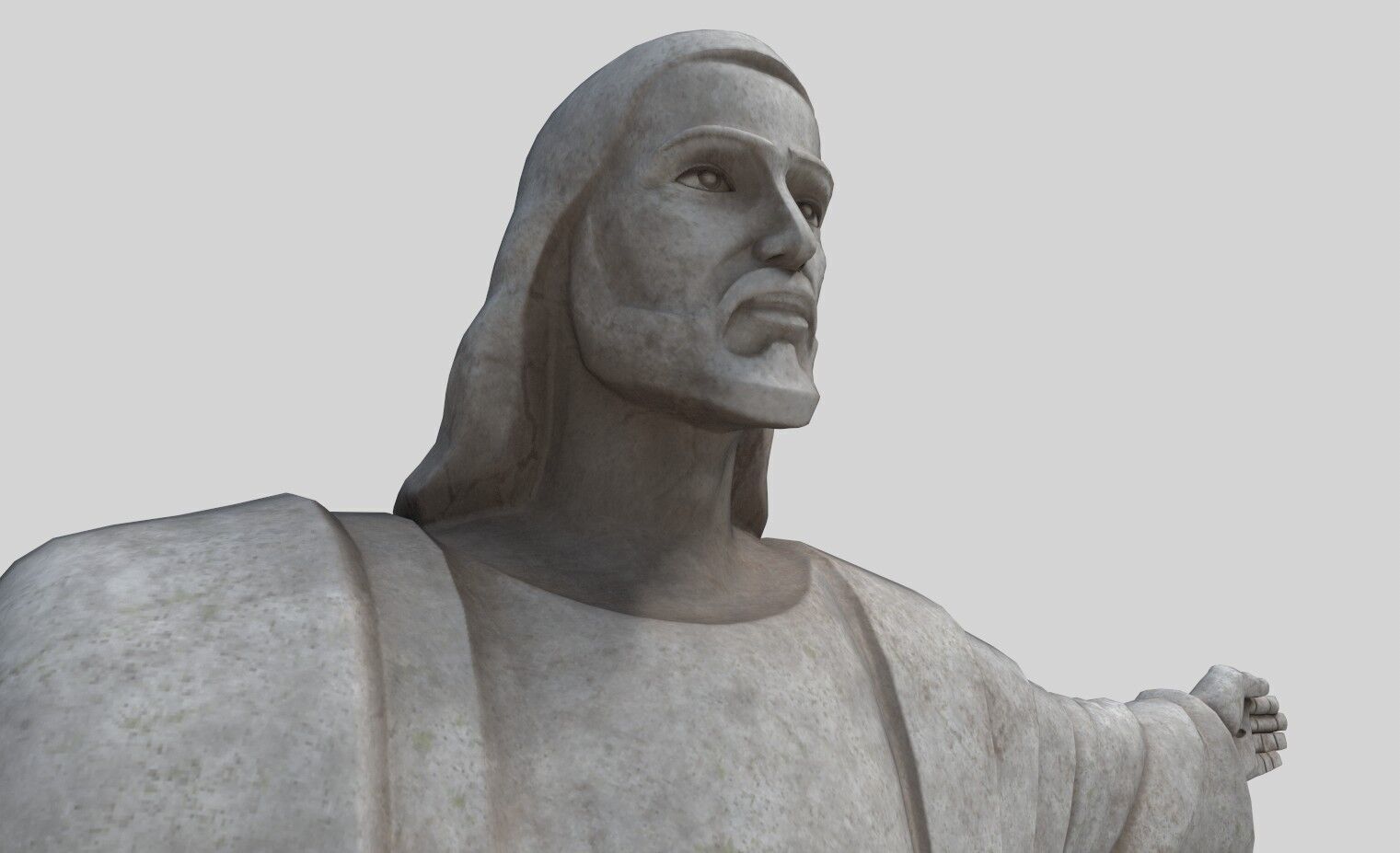 Christ the Redeemer jesus statue model 3D model | CGTrader