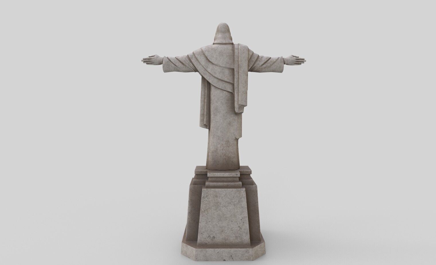 Christ the Redeemer jesus statue model 3D model | CGTrader