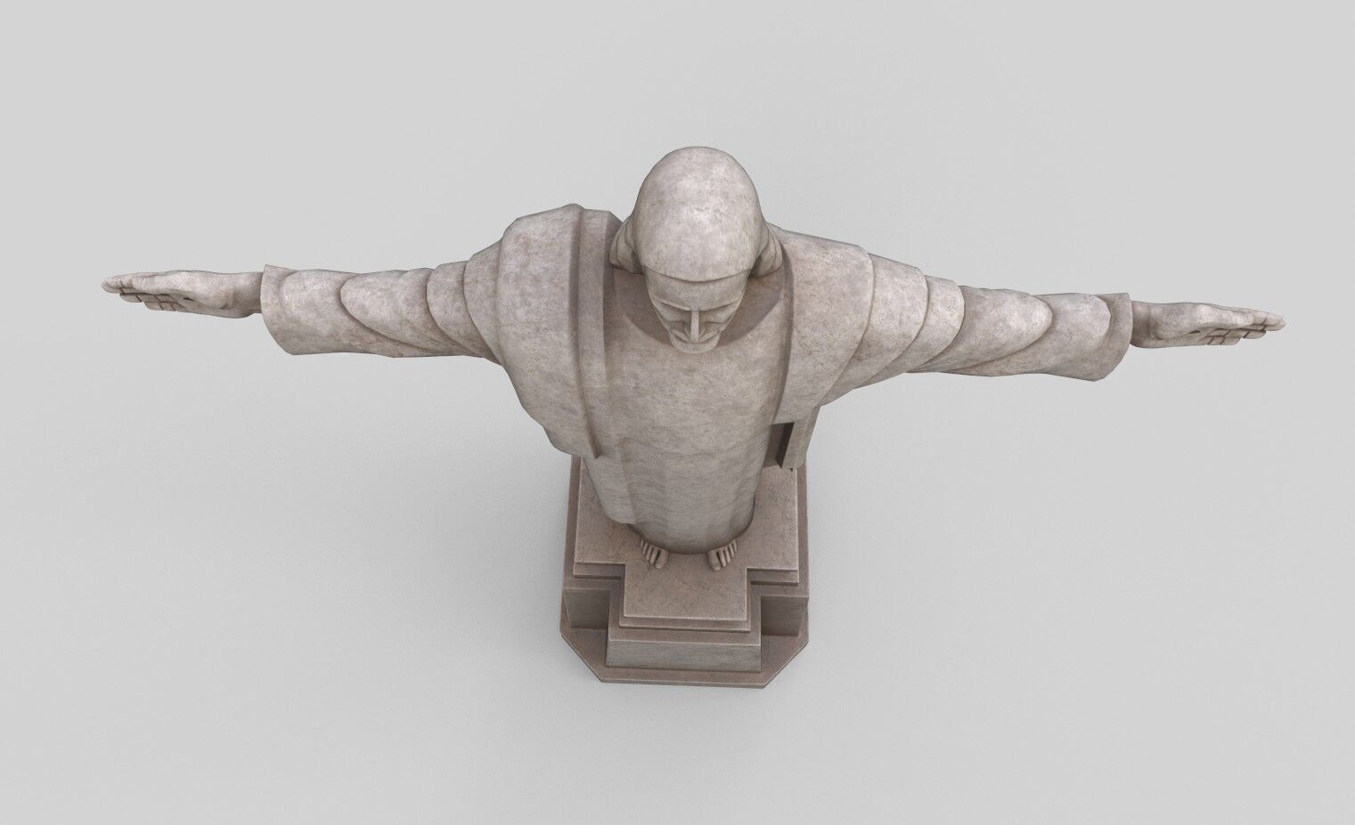 Christ the Redeemer jesus statue model 3D model | CGTrader