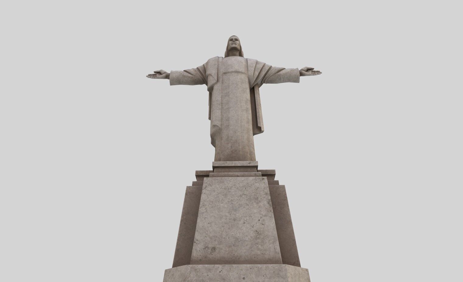 Christ the Redeemer jesus statue model 3D model | CGTrader