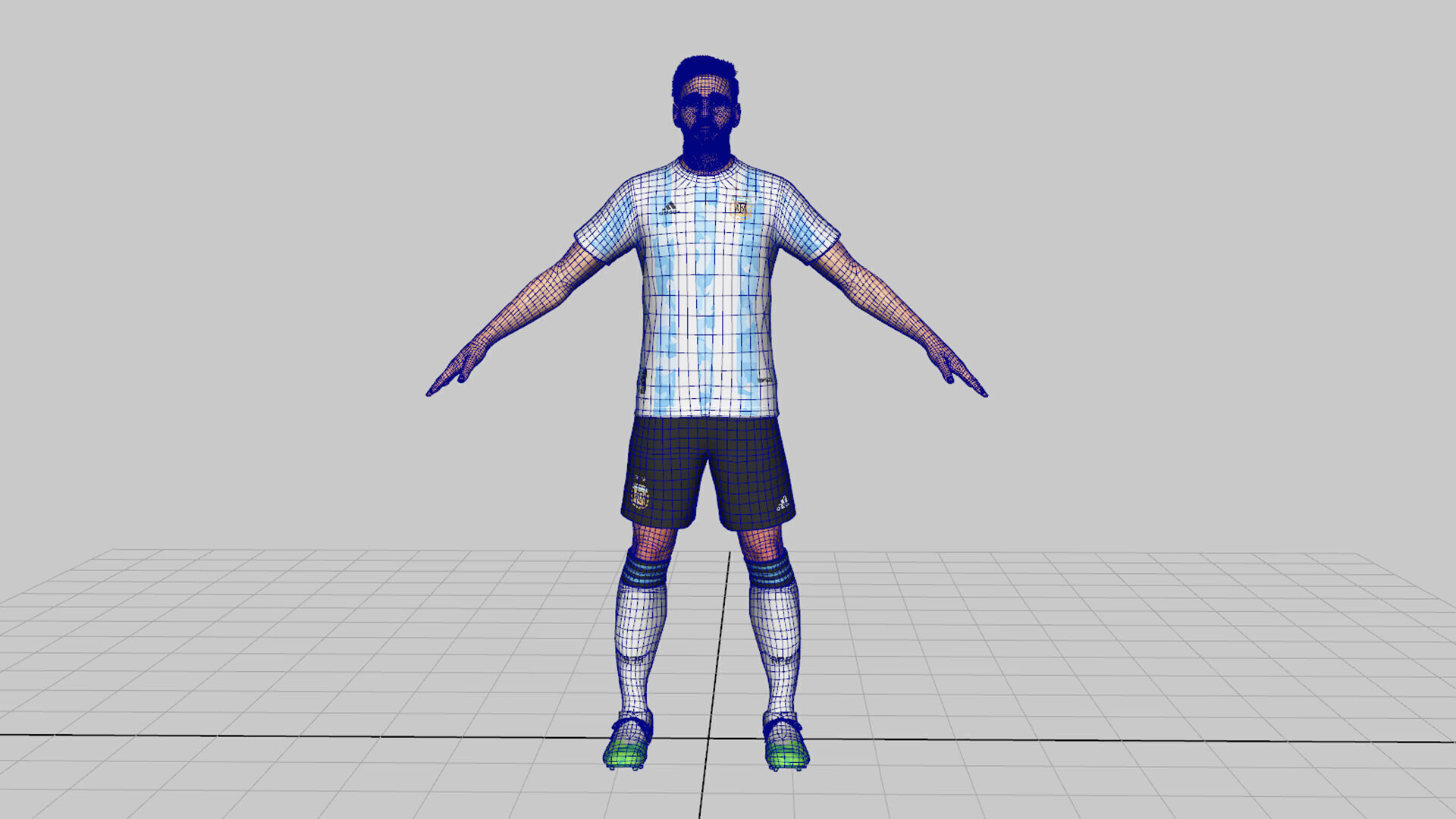 Lionel Messi 3d model 3D model | CGTrader